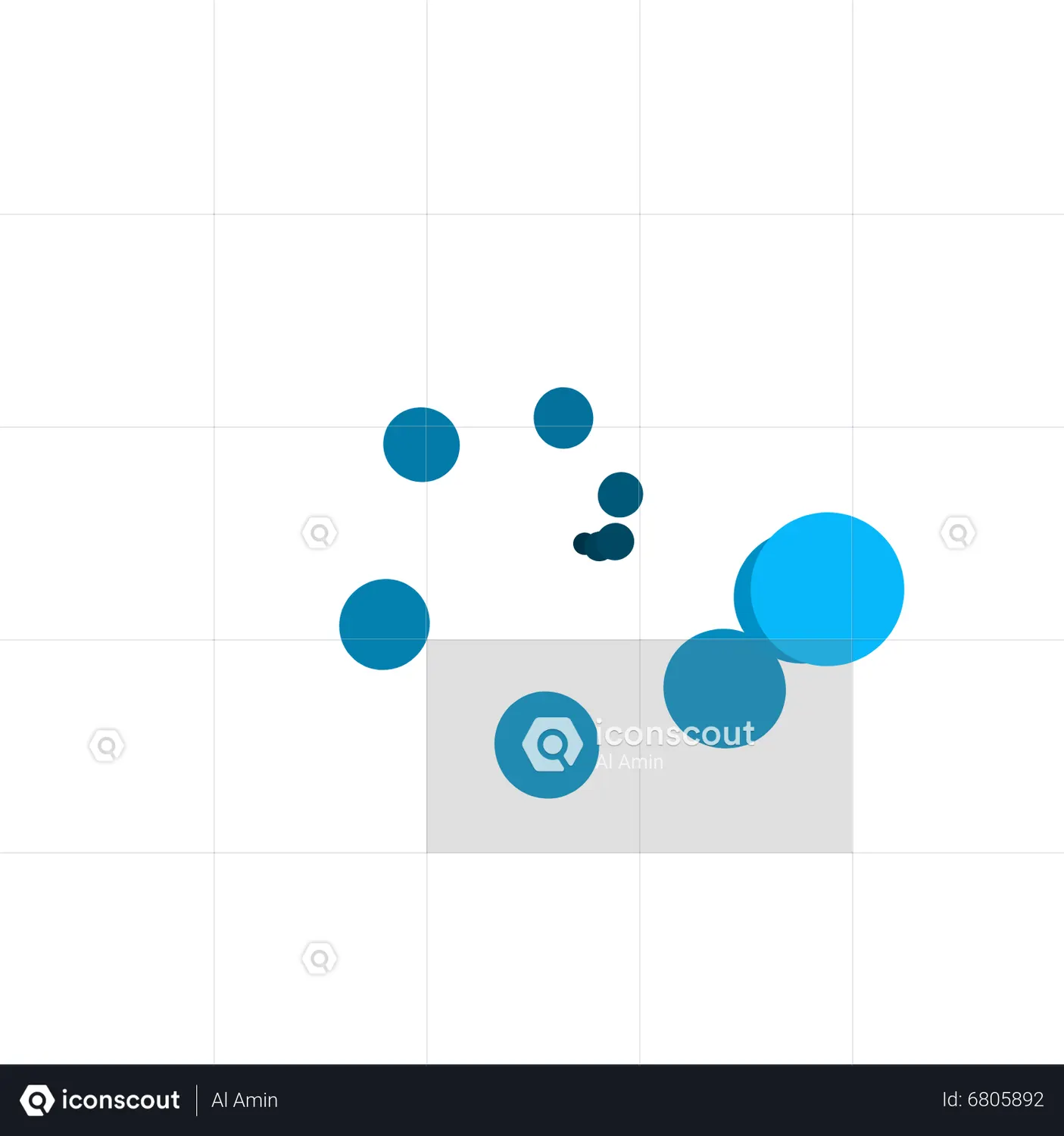 Circular Dots Loader Animated Icon Download In Json Lottie Or Mp4 Format
