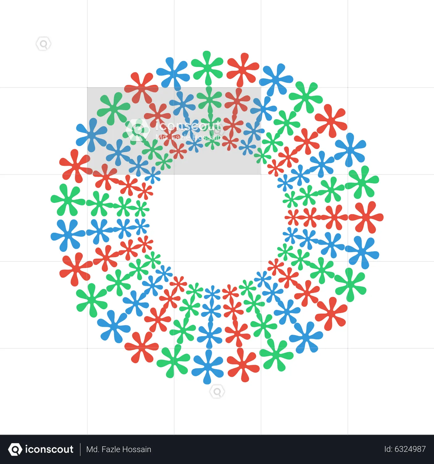 Circular Pattern Loader Animated Icon Download In Json Lottie Or Mp4