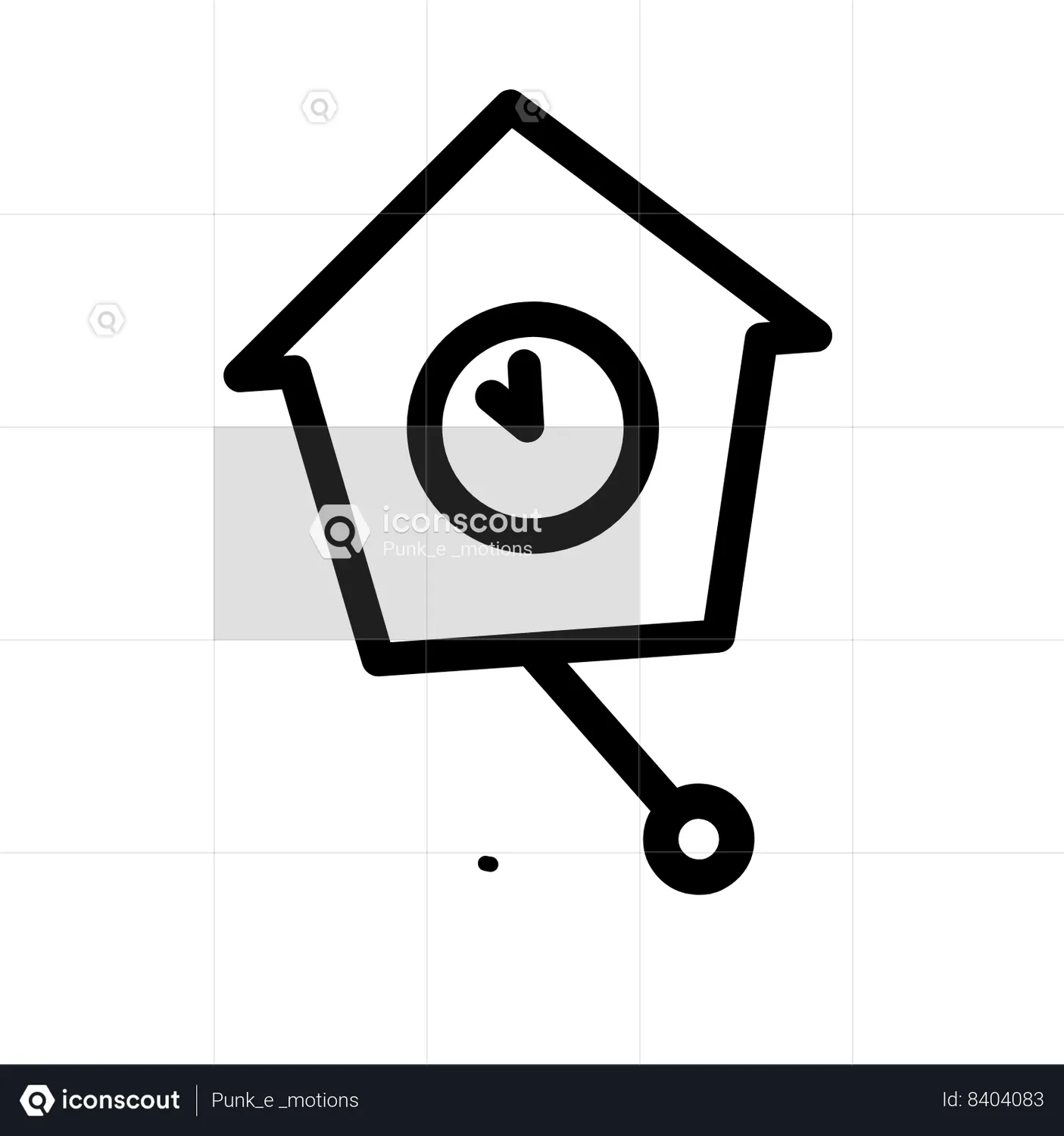 Clock Animated Icon download in JSON, LOTTIE or MP4 format