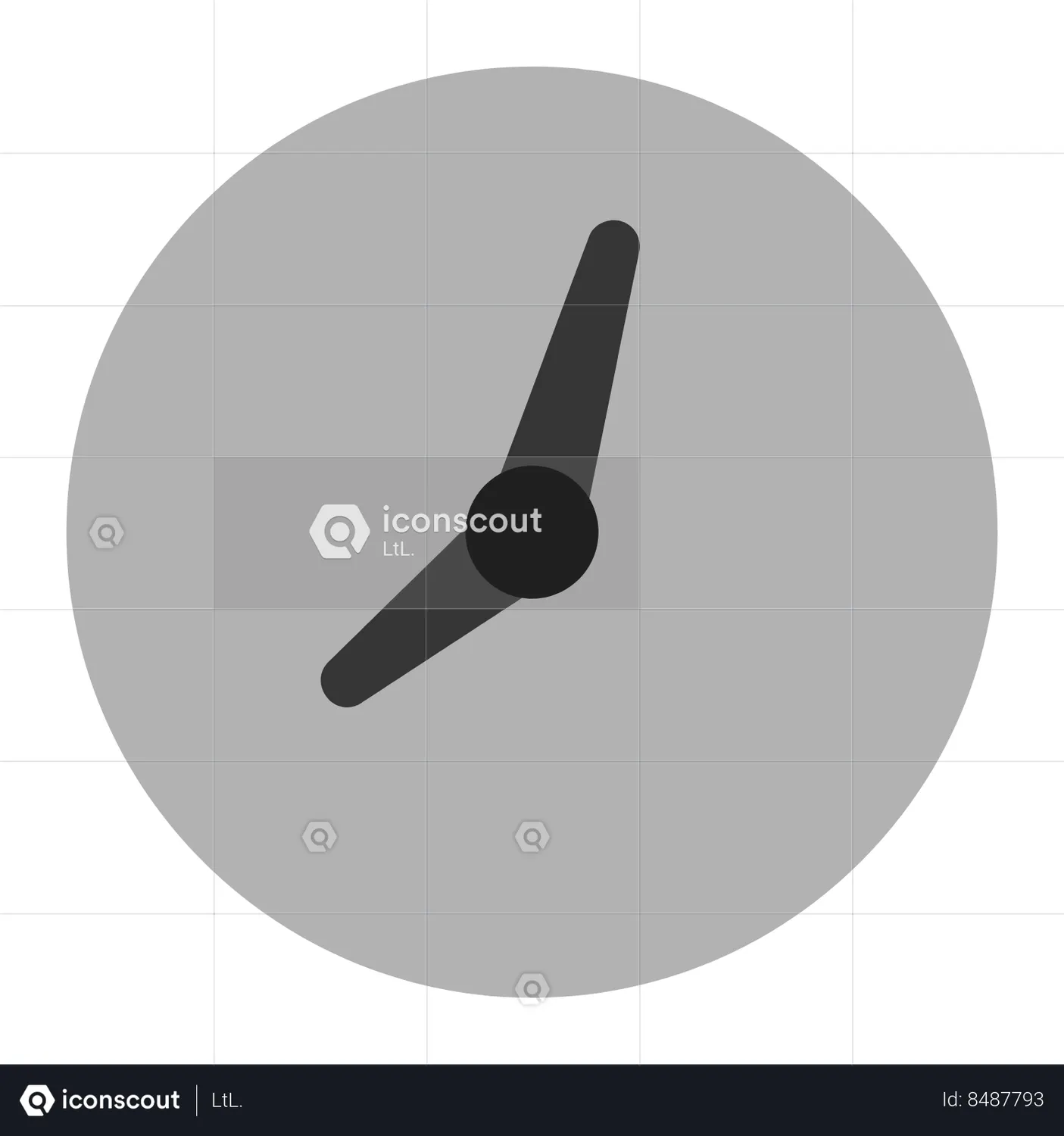 Clock Animated Icon download in JSON, LOTTIE or MP4 format