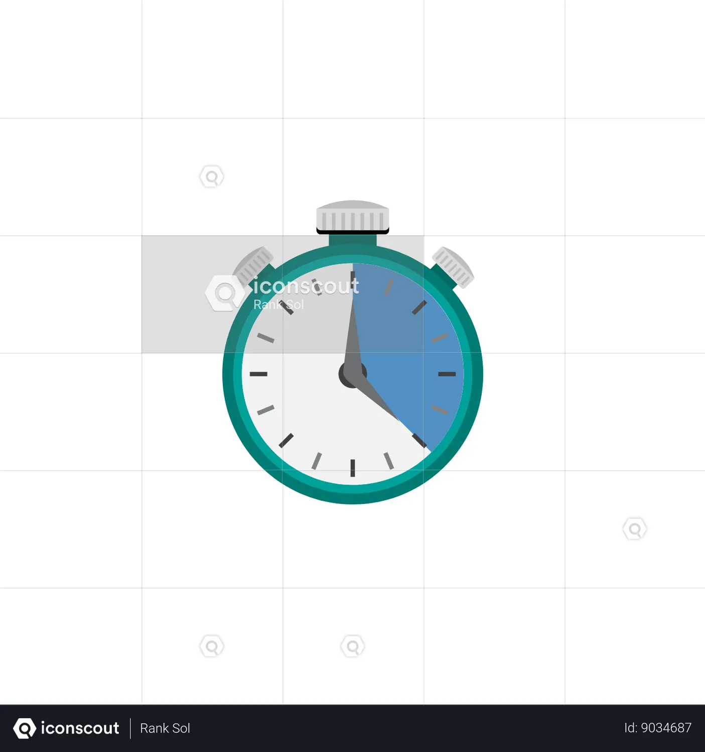 Clock Animated Icon download in JSON, LOTTIE or MP4 format