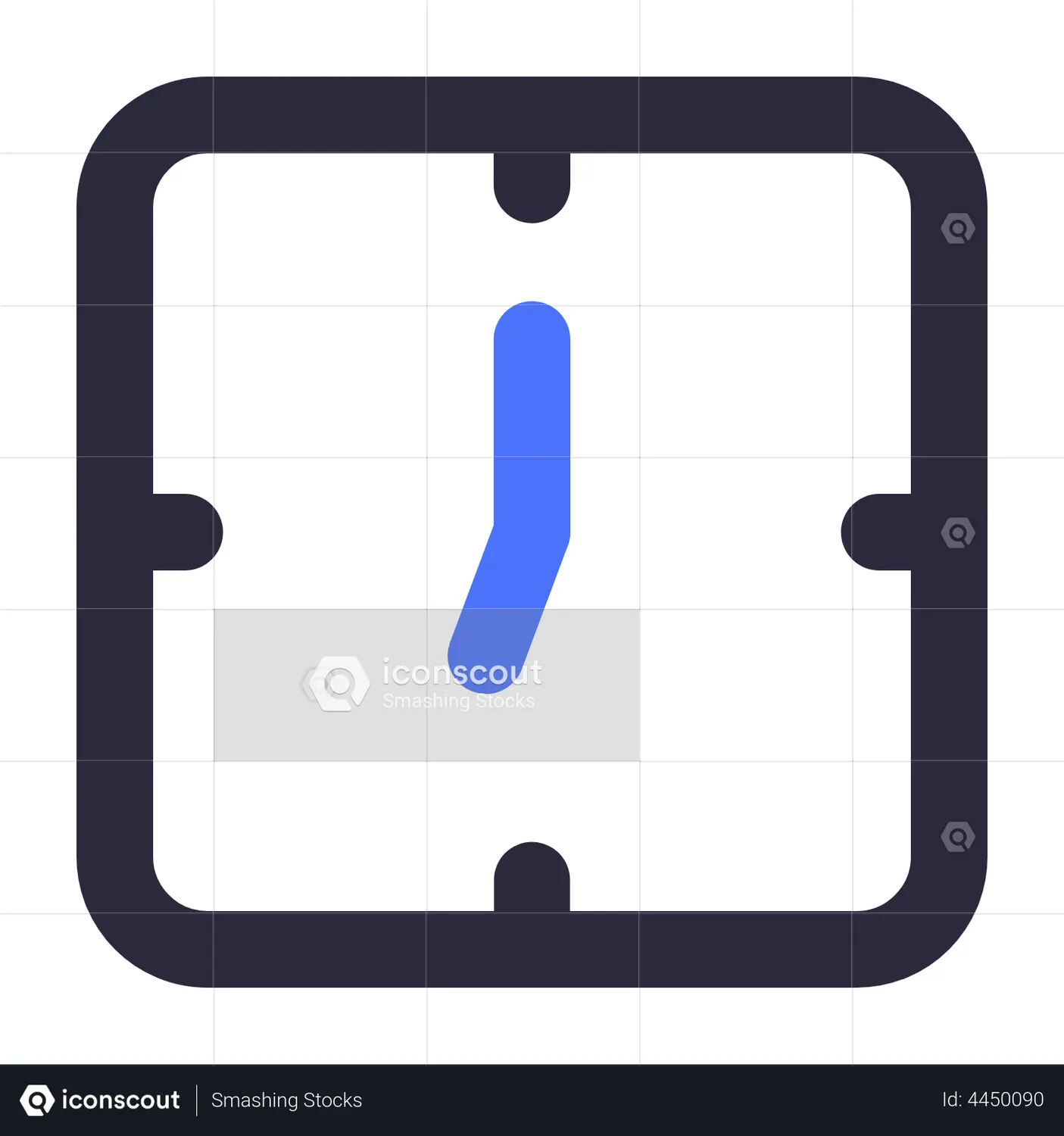 Clock Animated Icon download in JSON, LOTTIE or MP4 format