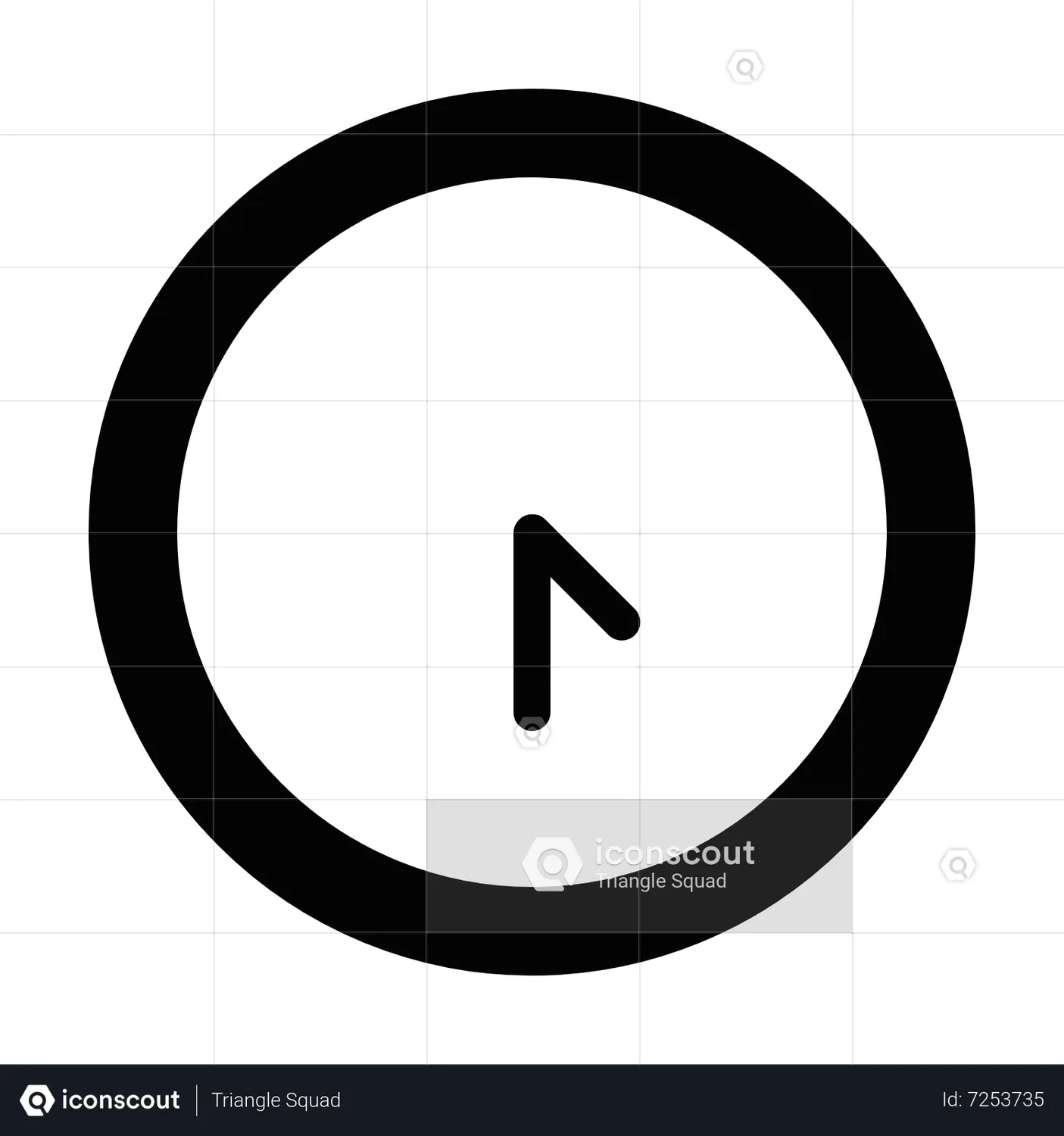 Clock Animated Icon download in JSON, LOTTIE or MP4 format