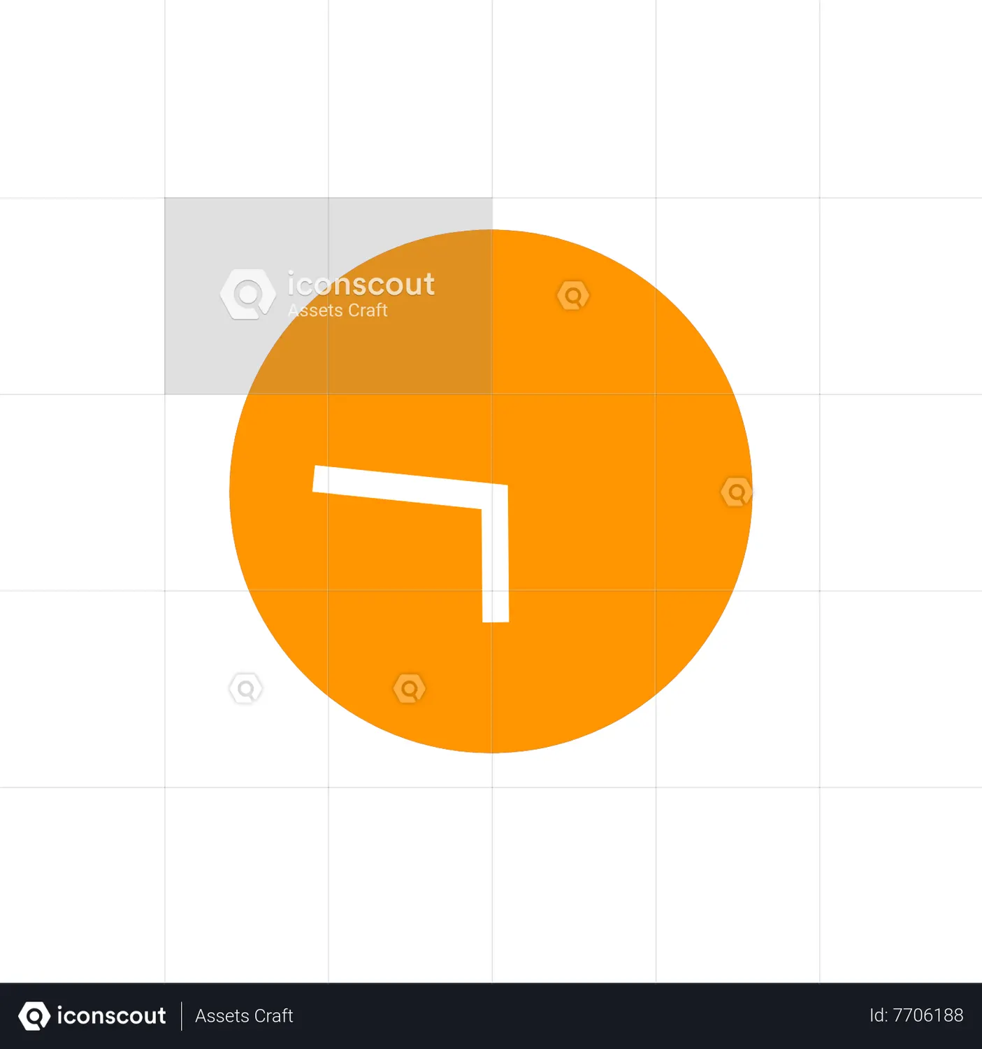Clock Animated Icon download in JSON, LOTTIE or MP4 format