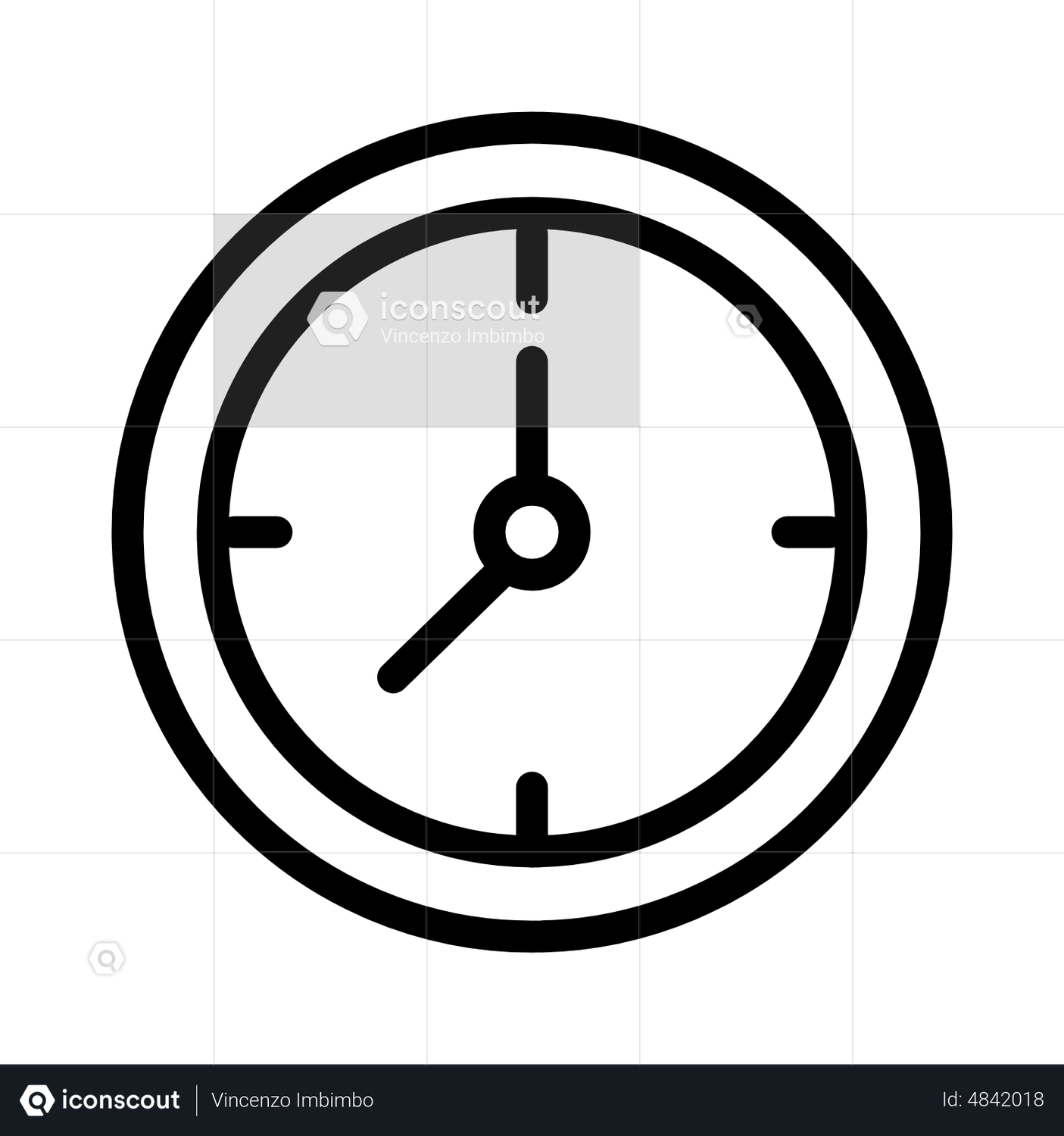 Clock Animation by Vincenzo Imbimbo | LottieFiles