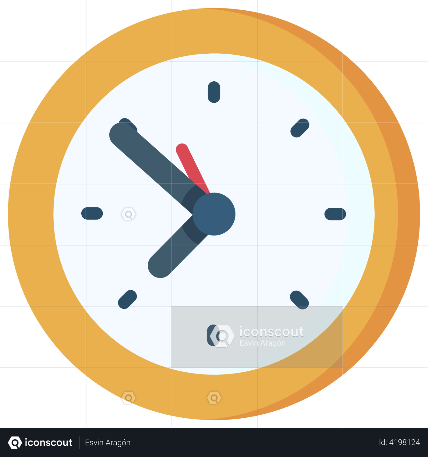 Clock Animation by Esvin Aragón | LottieFiles