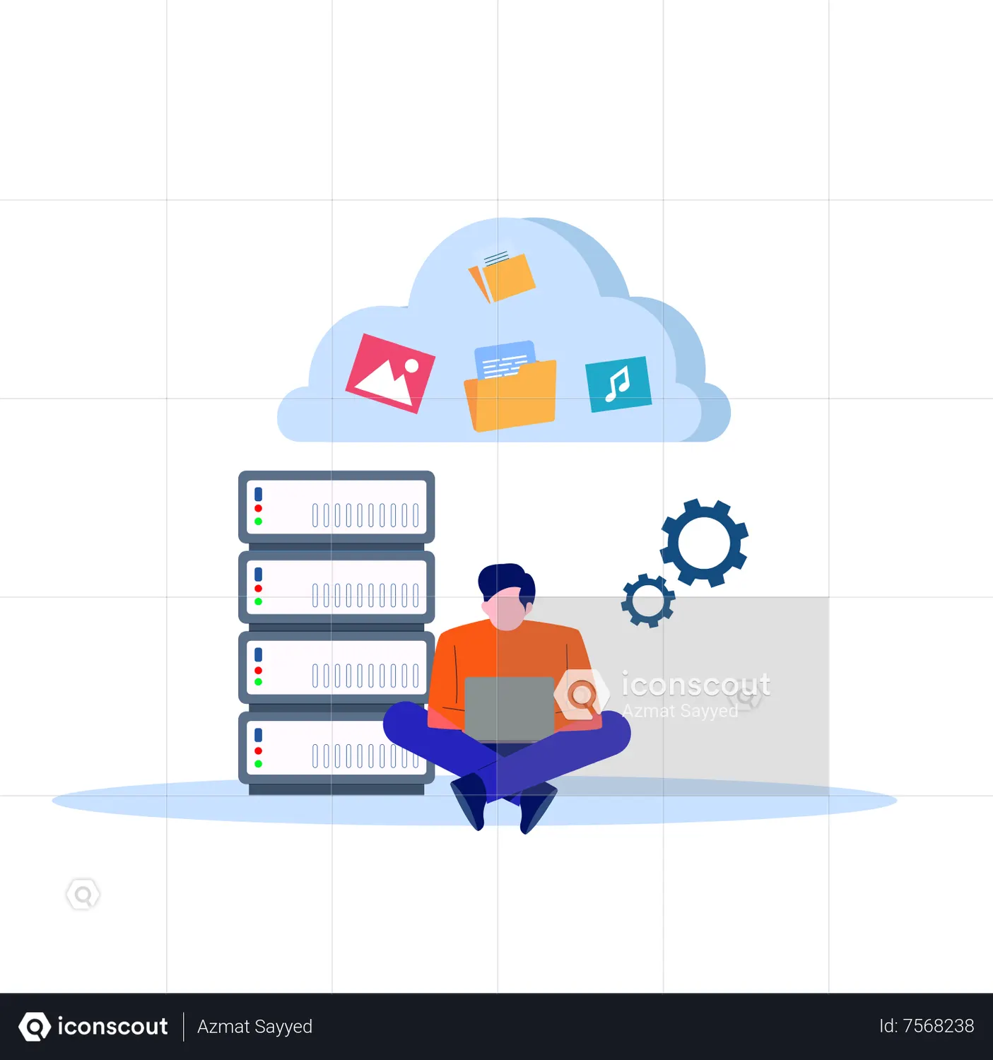 Cloud Storage User Animation - Free Download Files & Folders Animations ... Cloud Storage User Animation - Free Download Files & Folders Animations ...