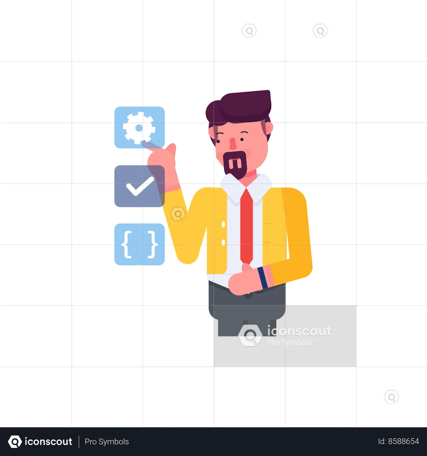 Code Testing Animated Icon - Free Download Design & Development ...