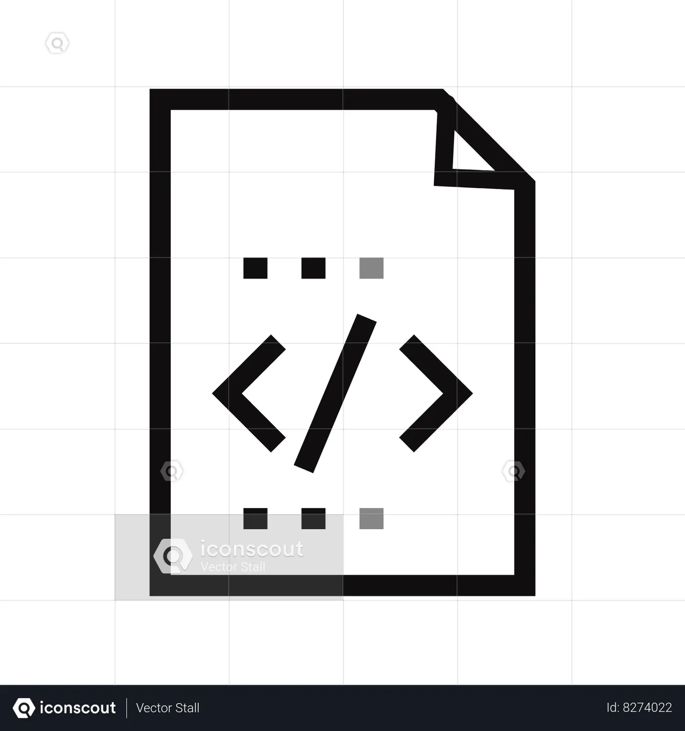 Coding file Animated Icon download in JSON, LOTTIE or MP4 format