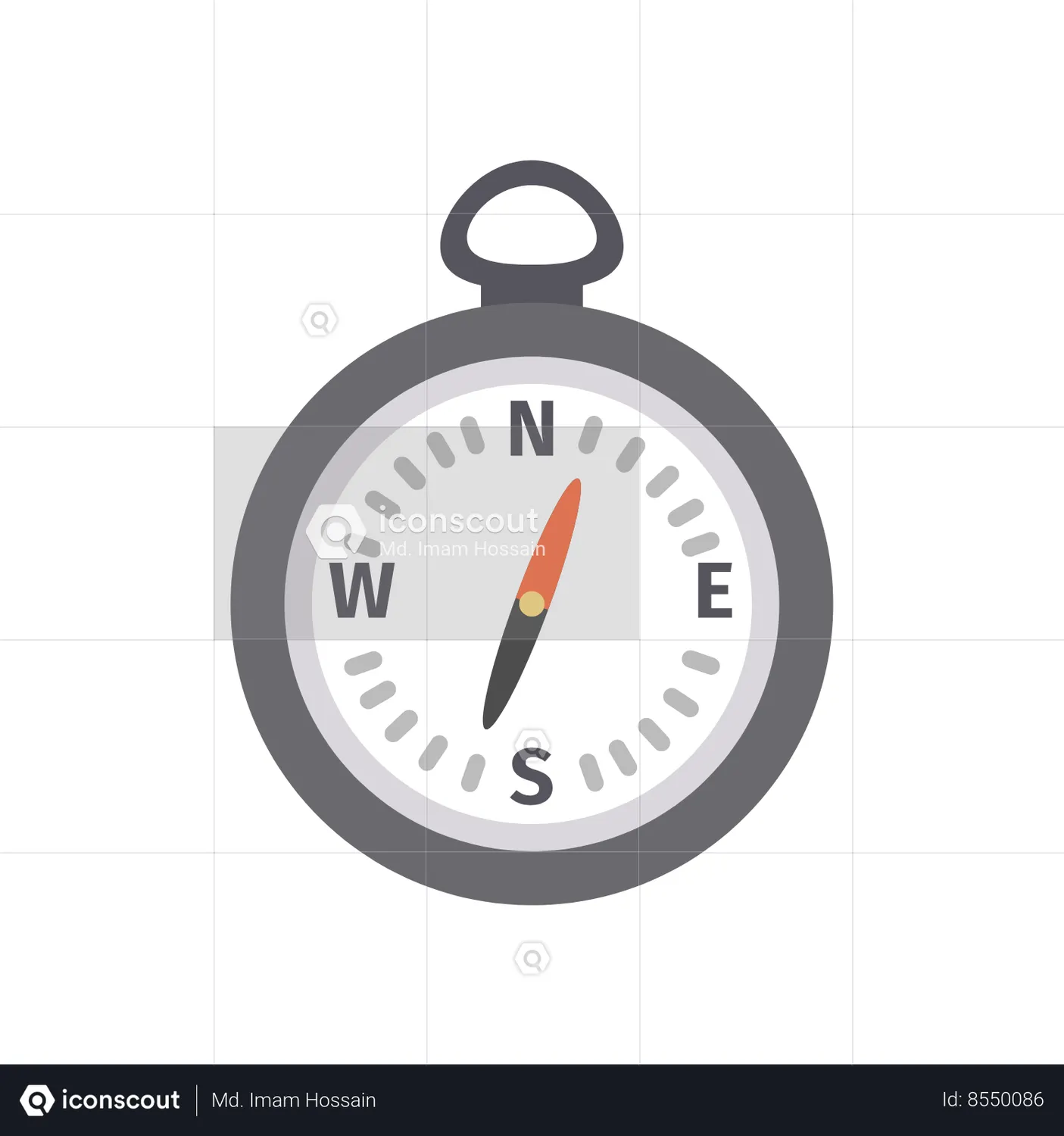 Compass Animated Icon Download In Json Lottie Or Mp4 Format
