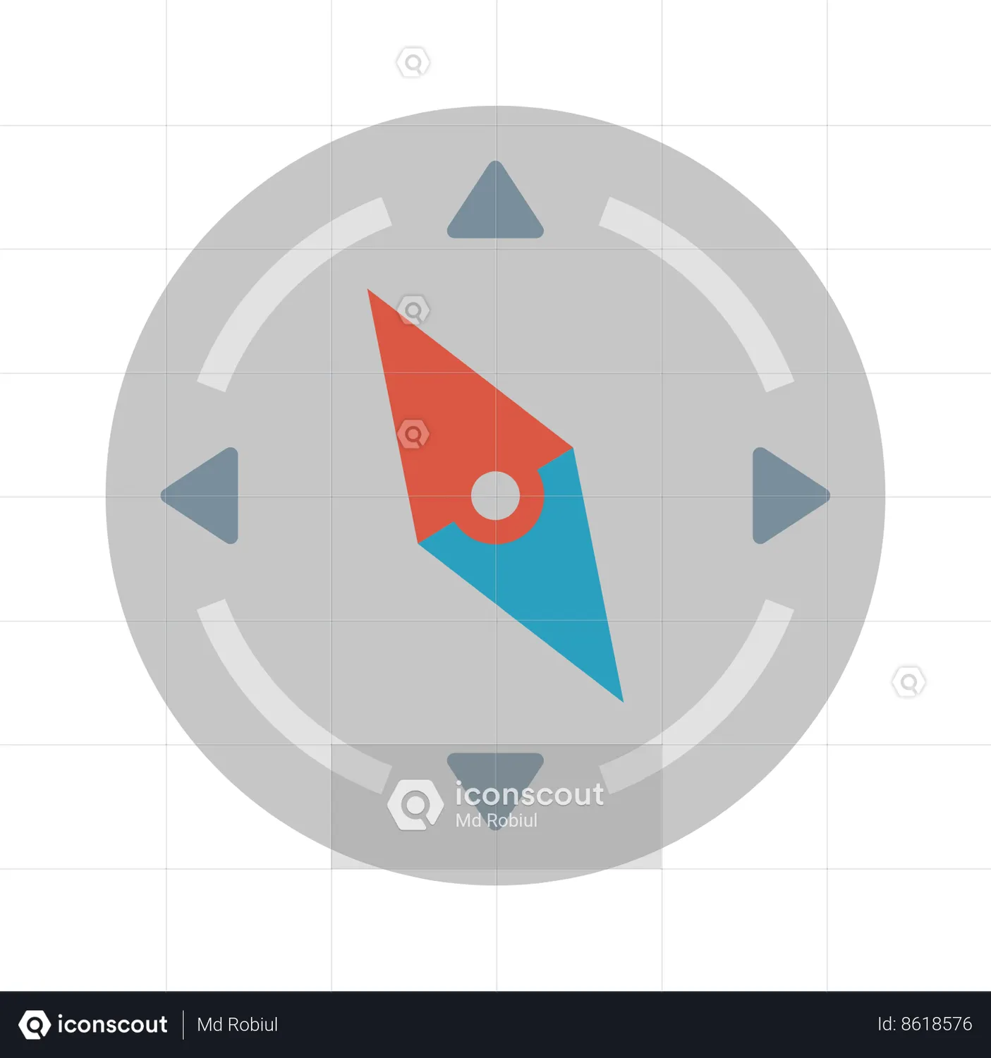 Compass Animated Icon Download In Json Lottie Or Mp4 Format
