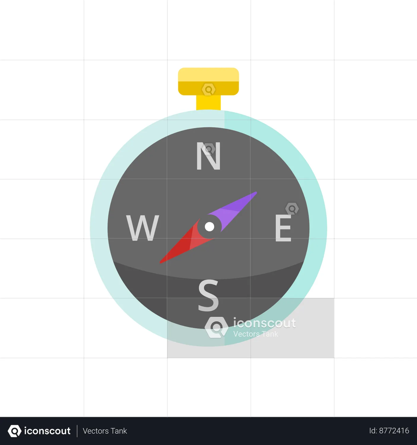 Compass Animated Icon Download In Json Lottie Or Mp4 Format