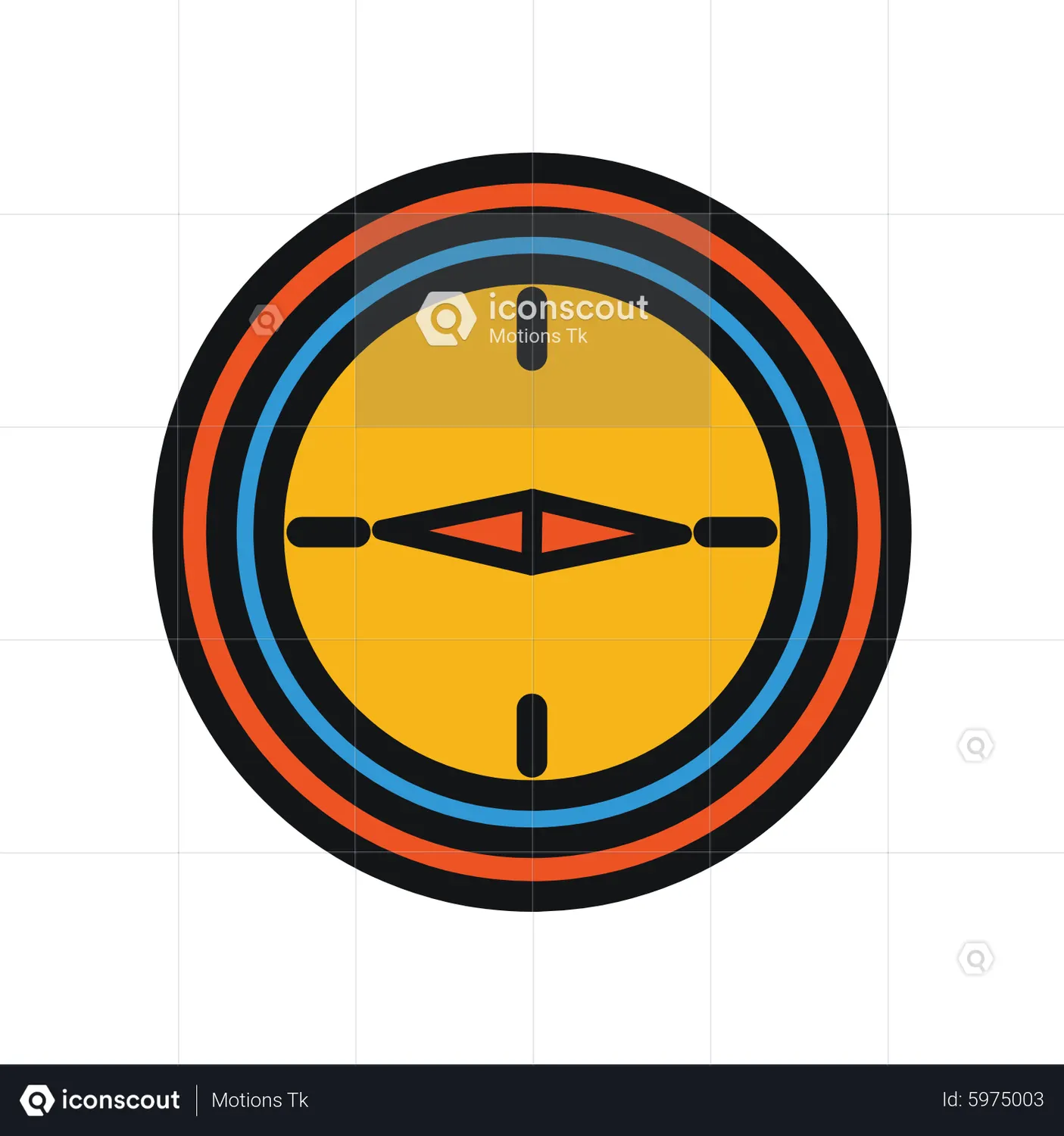 Compass Animated Icon Download In Json Lottie Or Mp4 Format