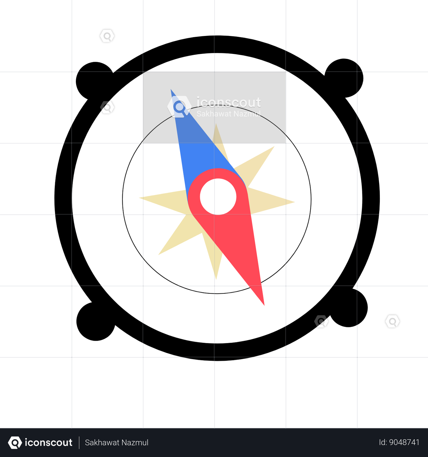 Compass Animation by Sakhawat Nazmul | LottieFiles