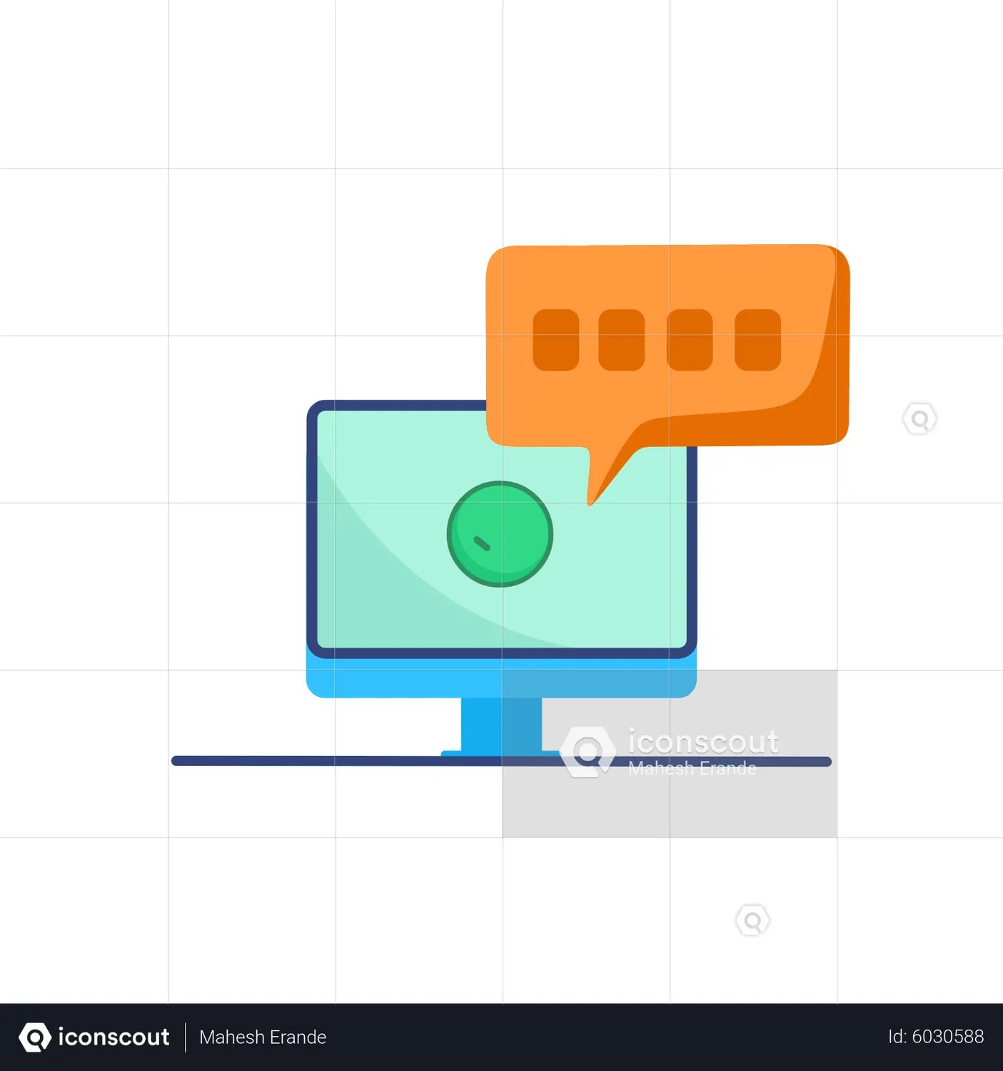 Computer OTP Approved Animated Icon download in JSON, LOTTIE or MP4 format