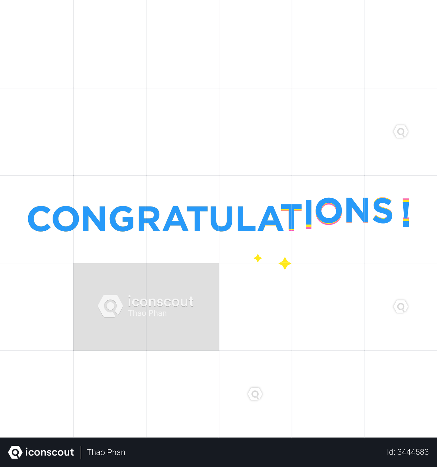 Congratulations Animation by Thao Phan | LottieFiles