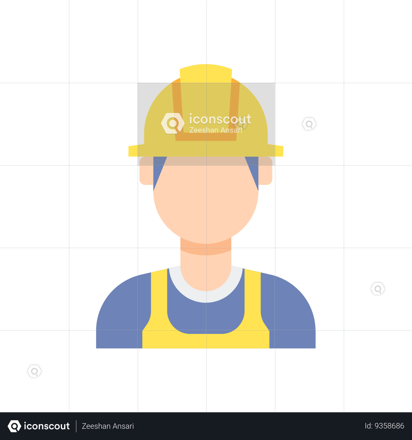 Construction Worker Animation by Zeeshan Ansari | LottieFiles