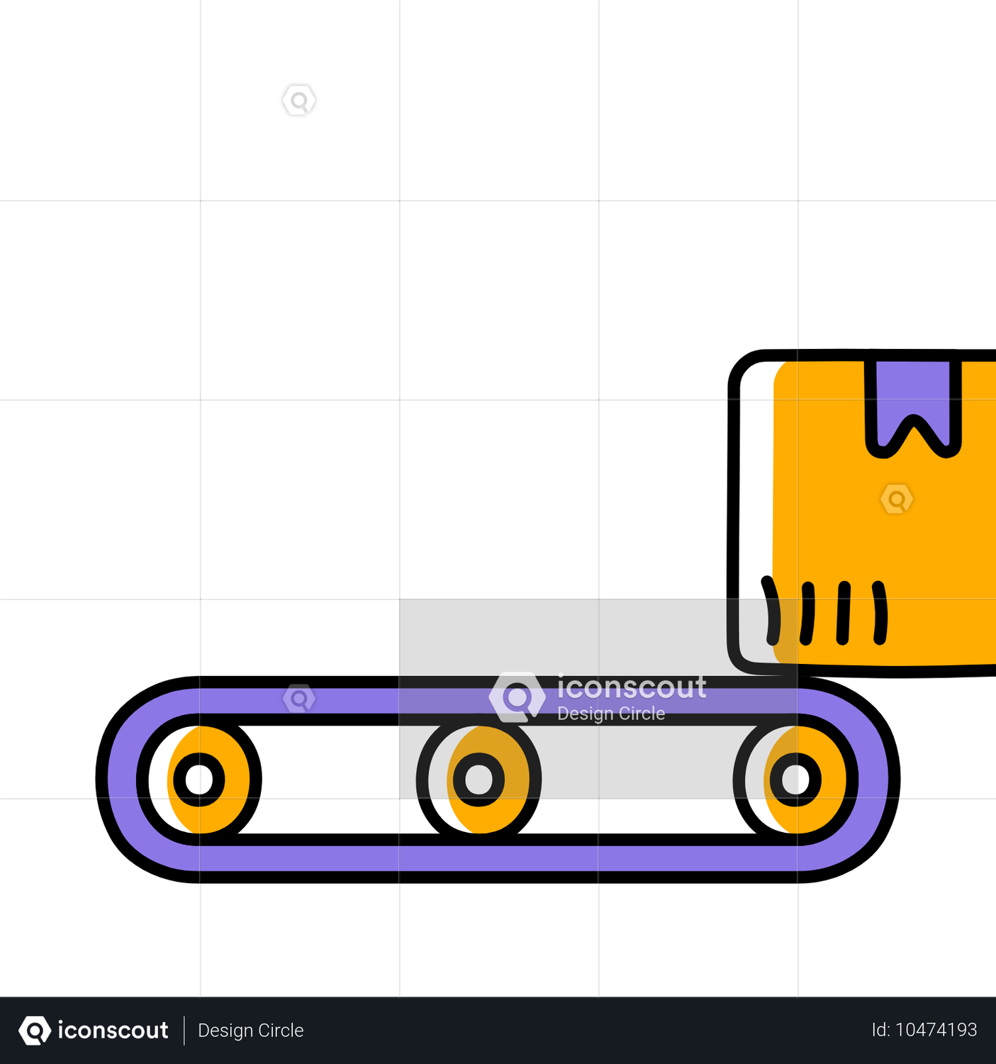 Conveyor Belt Animation by Design Circle | LottieFiles