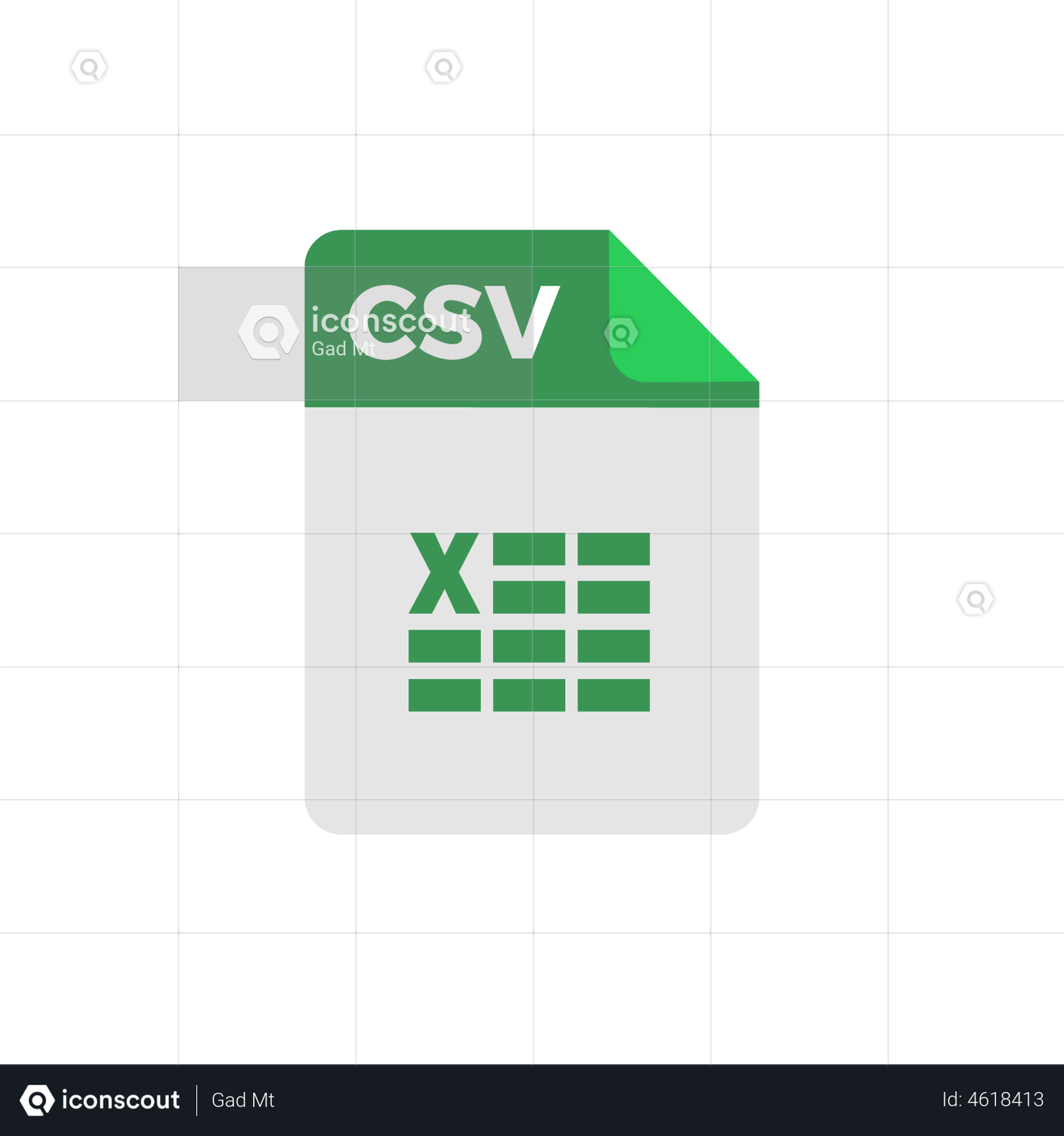 CSV File format extension Animation by Gad Mt | LottieFiles CSV File format extension Animation by Gad Mt | LottieFiles