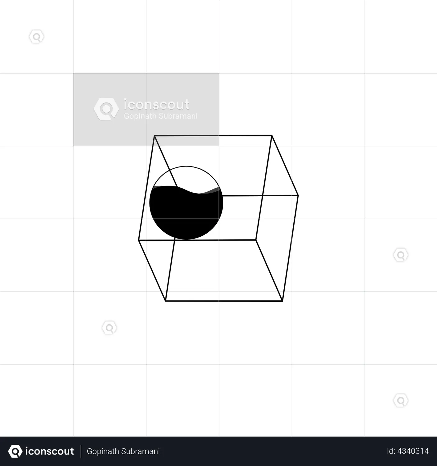 Cube Loading Animated Icon download in JSON, LOTTIE or MP4 format