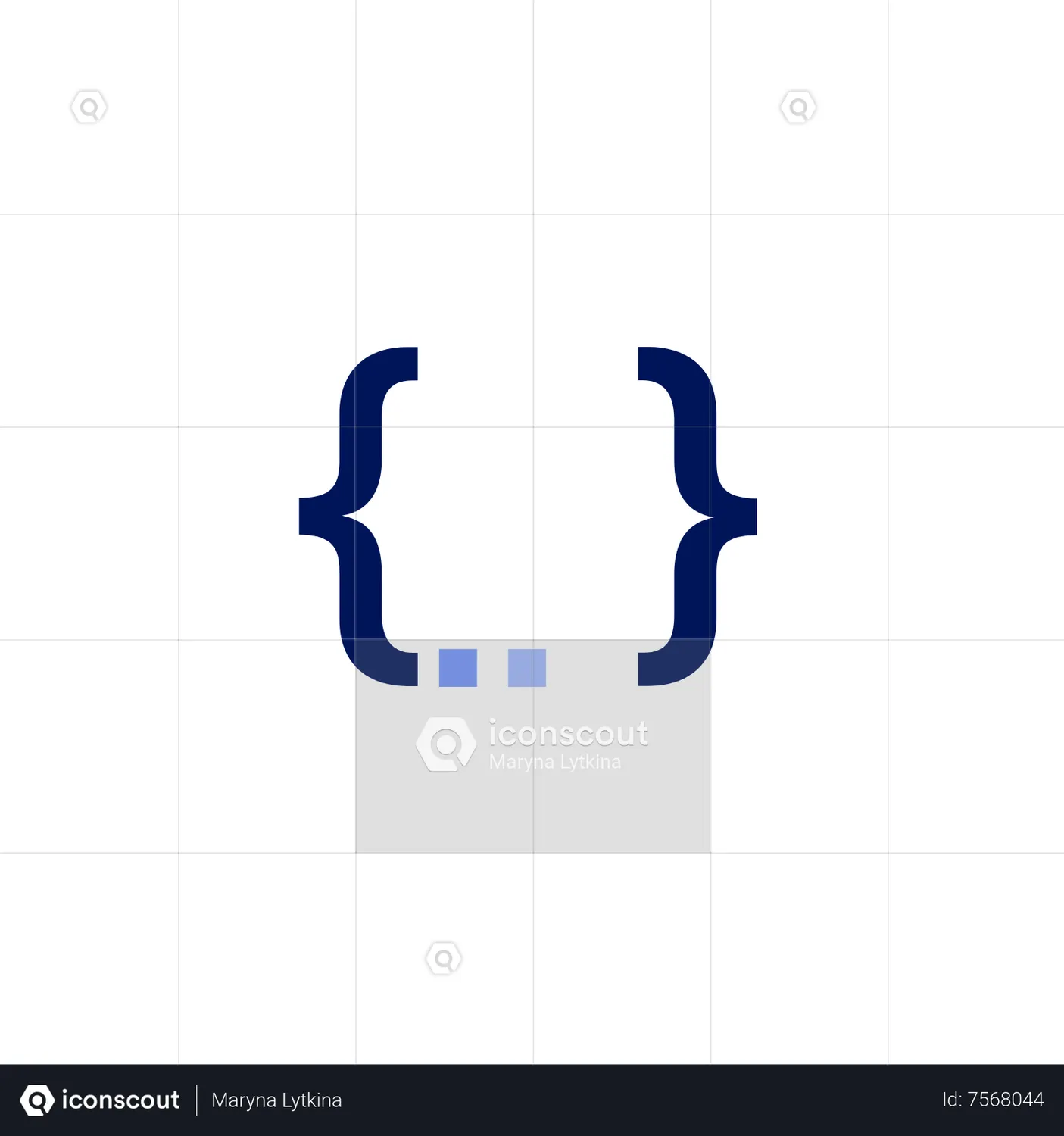 Curly Brackets Animated Icon - Free Download Design & Development Animated Icons | IconScout