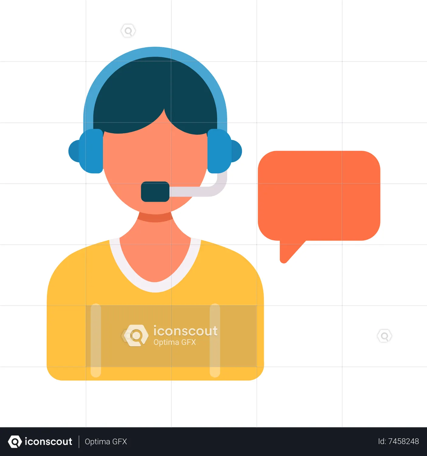 Customer Service Animated Icon - Free Download E-commerce & Shopping Animated Icons | IconScout