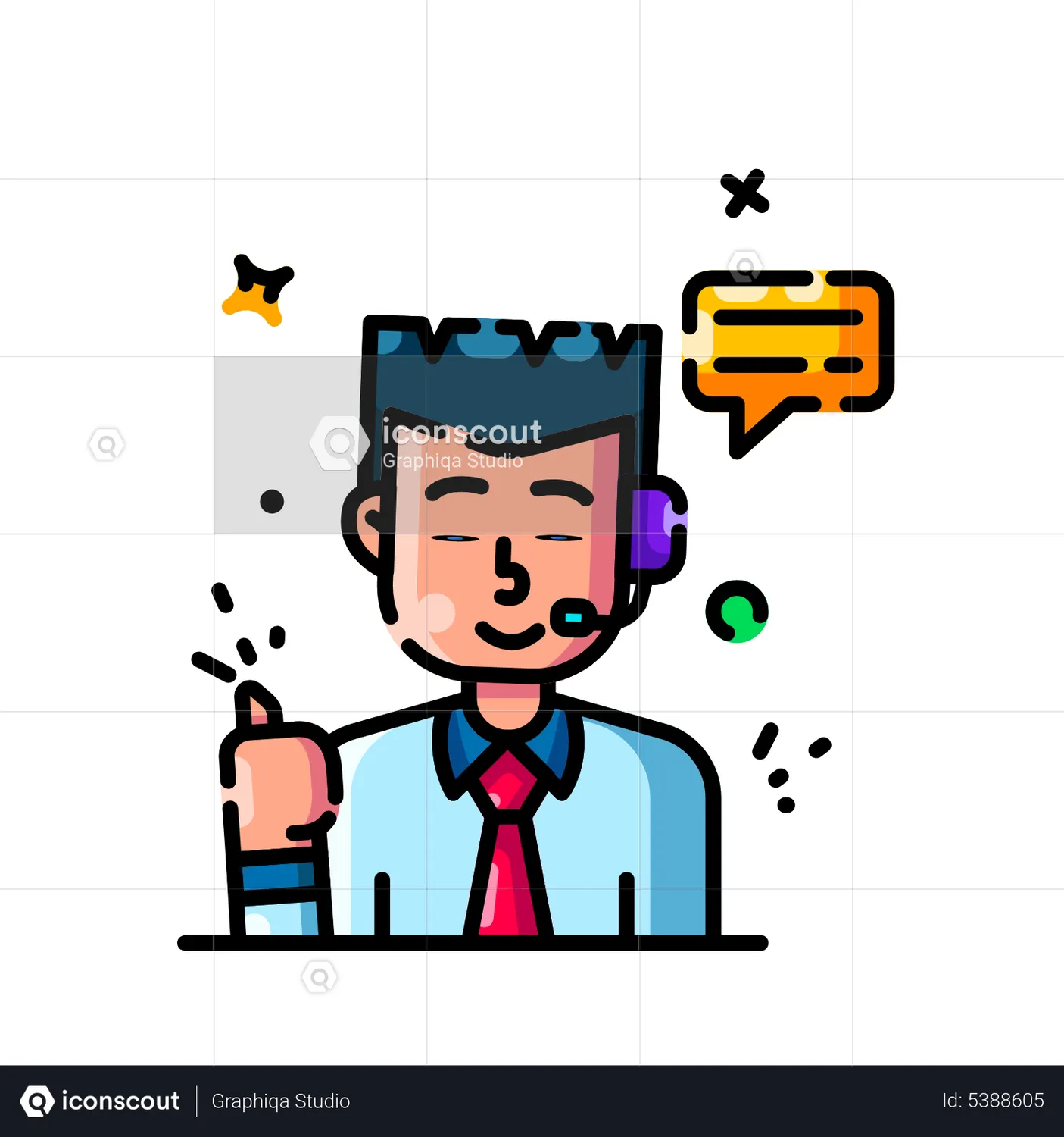 Customer Service Animated Icon - Free Download Services Animated Icons | IconScout