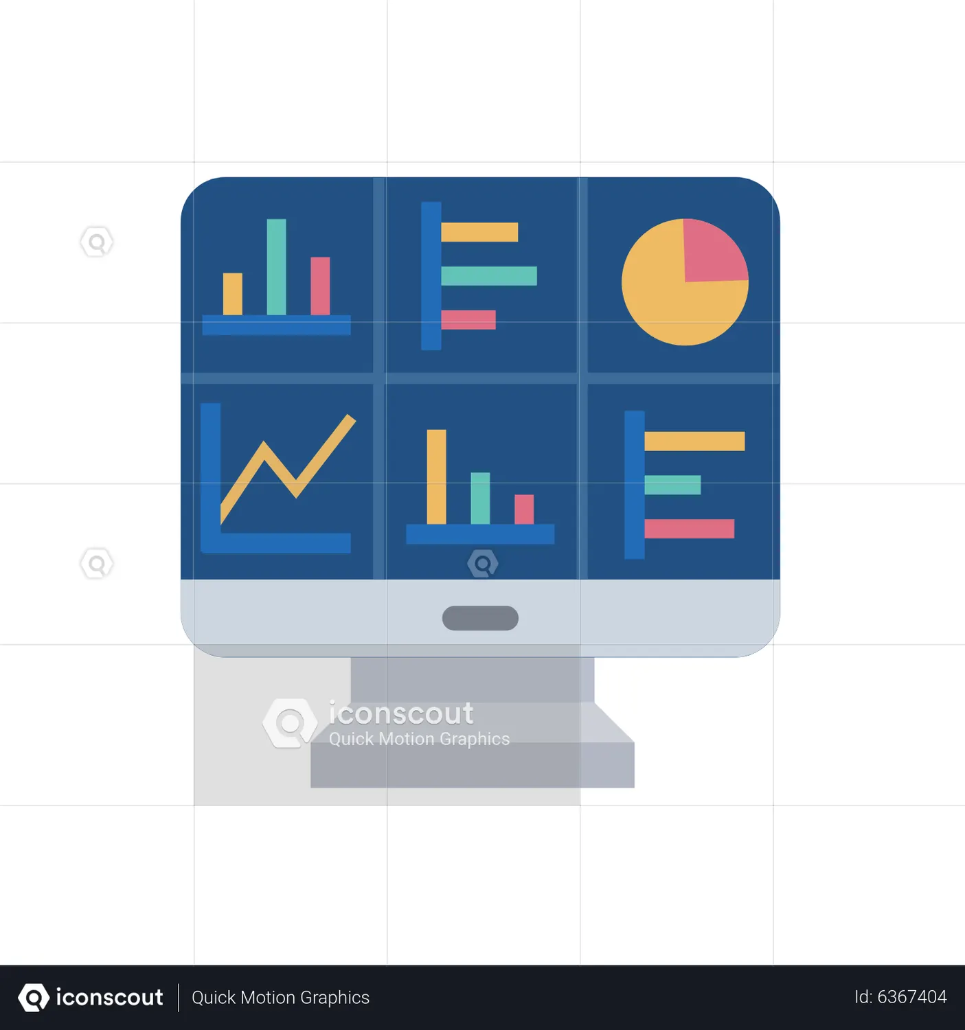 Dashboard Animated Icon download in JSON, LOTTIE or MP4 format