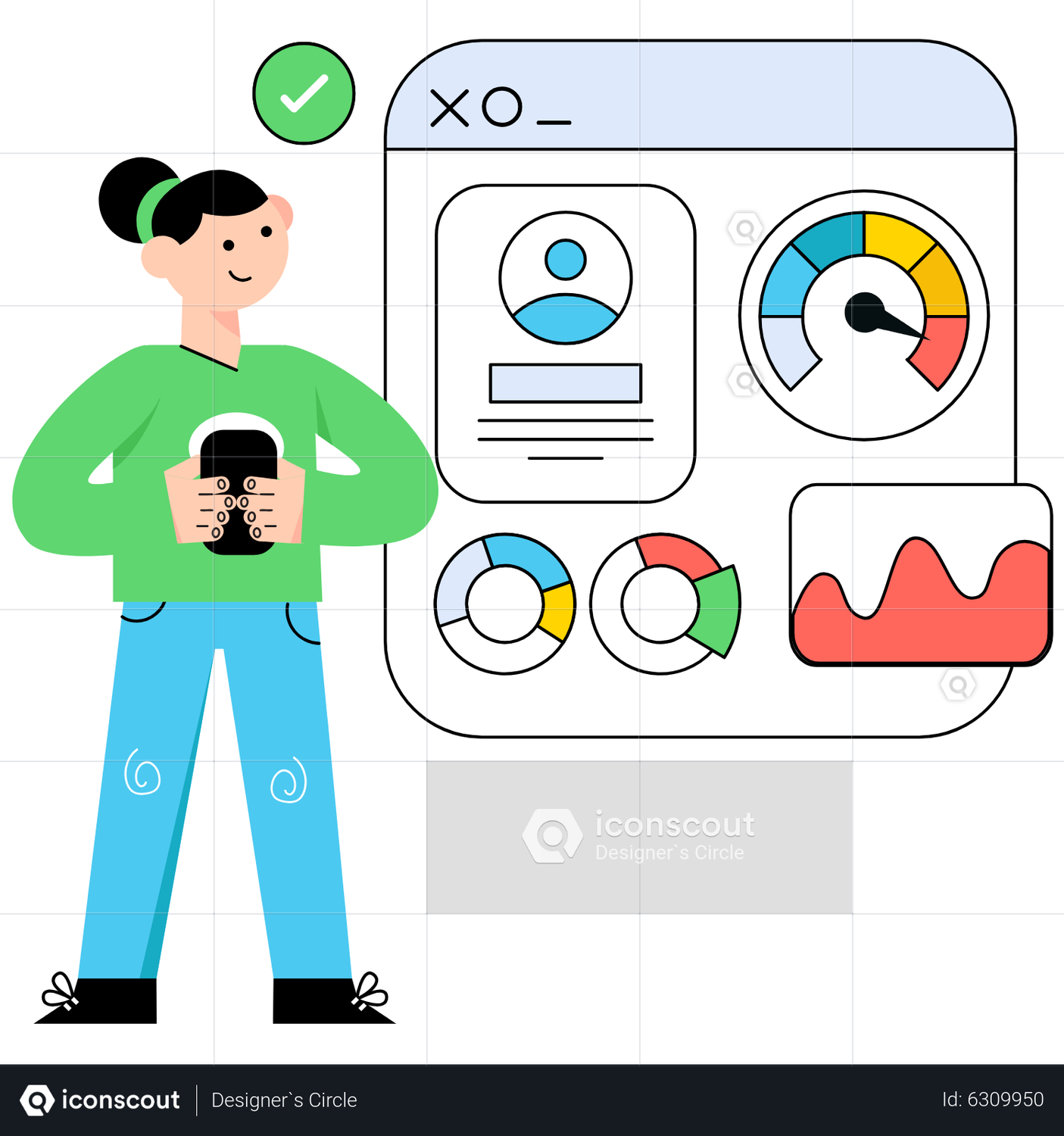 Dashboard Animation by Design Circle | LottieFiles