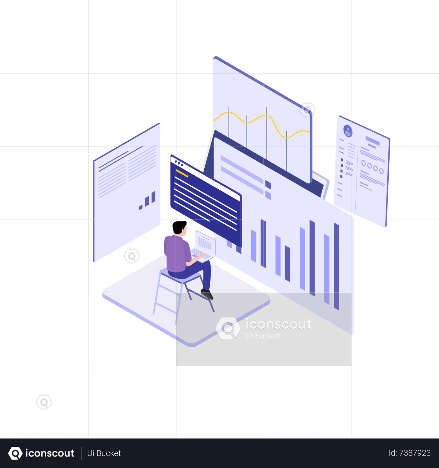 Data Analysis Animation - Free Download Science & Technology Animations ...