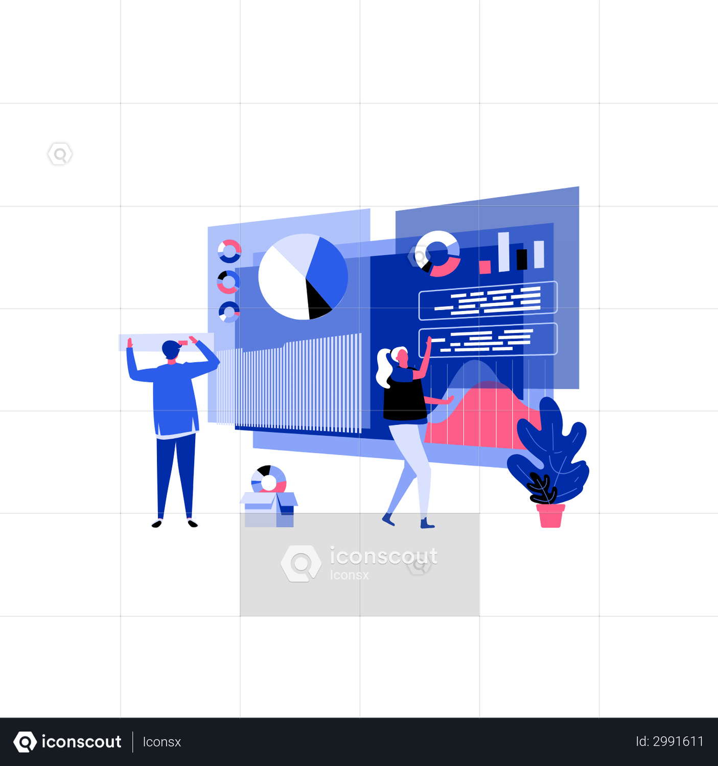 Data Analysis Animation by Iconsx | LottieFiles