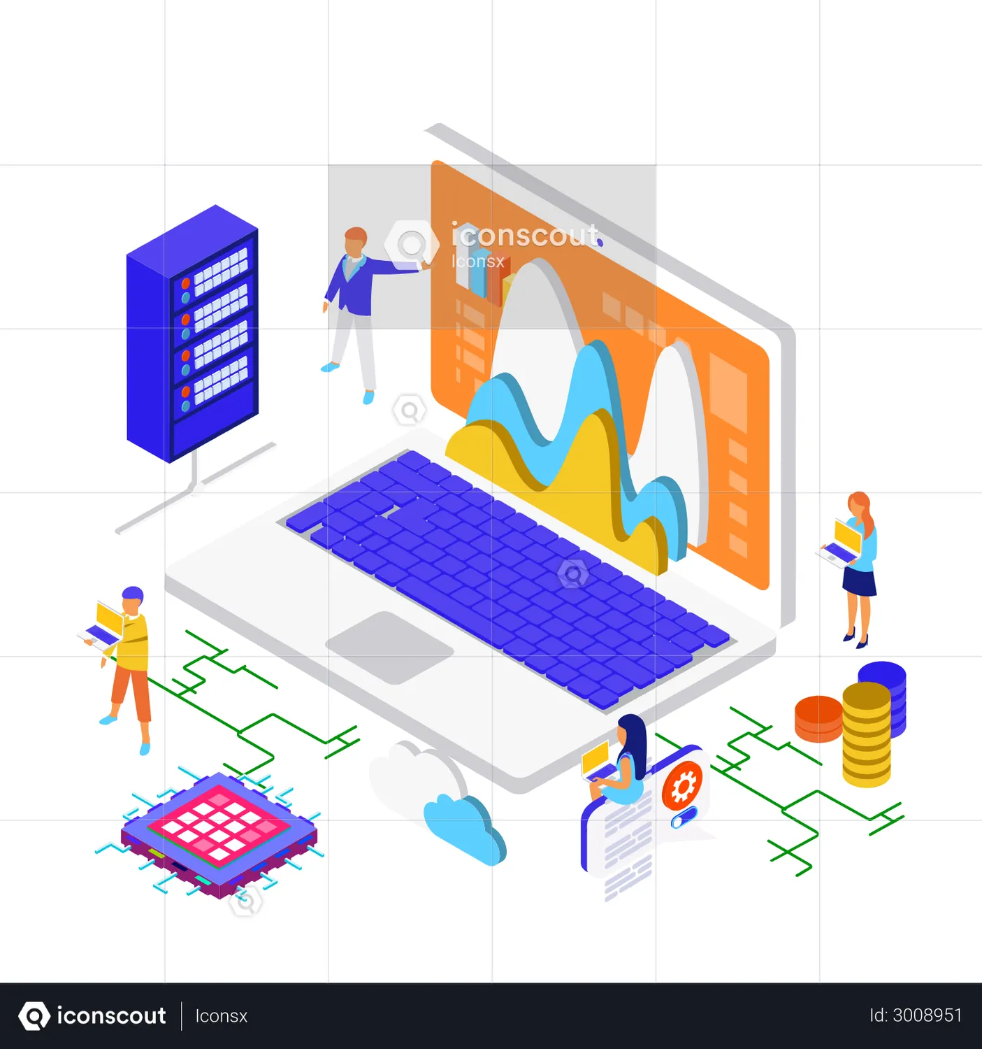 Data Analysis Animation Free Download Business Animations Iconscout