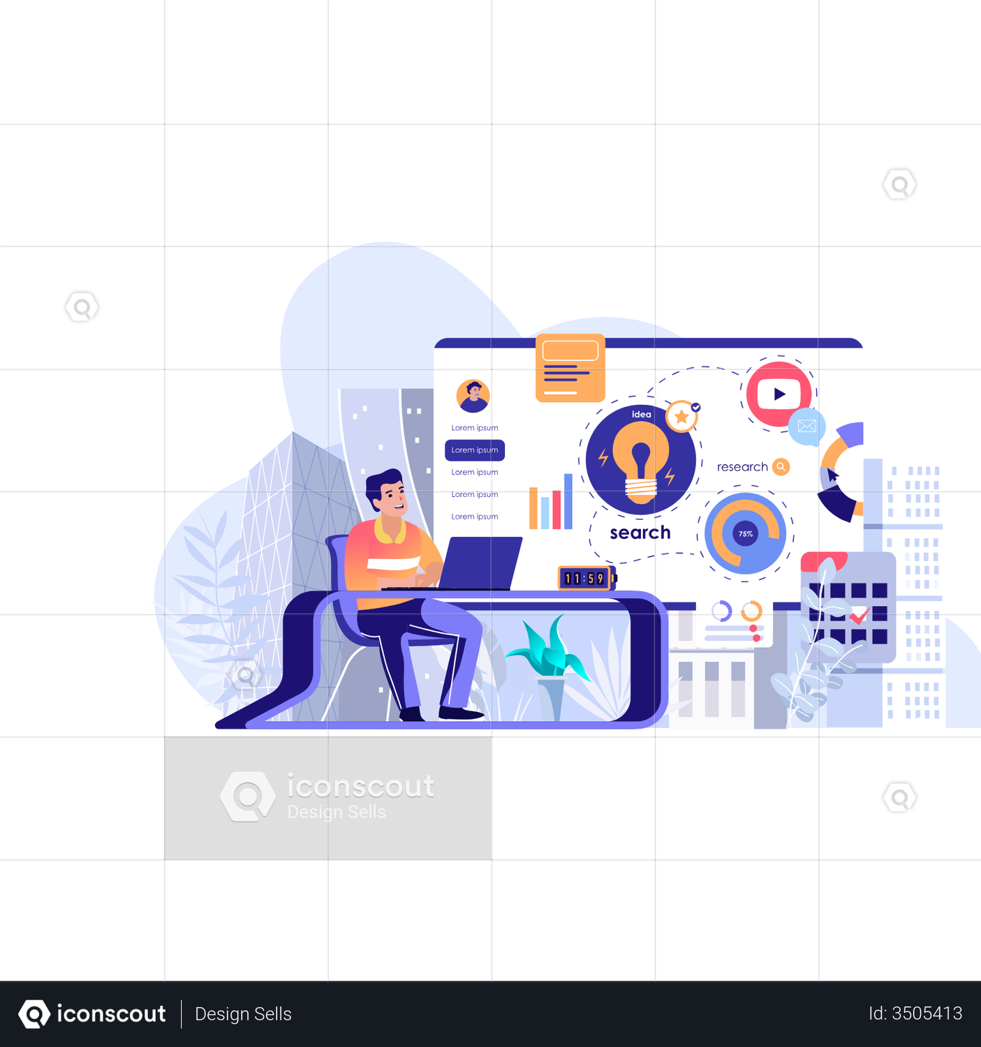 Data Analysis Processing Animation by Design Sells | LottieFiles Data Analysis Processing Animation by Design Sells | LottieFiles
