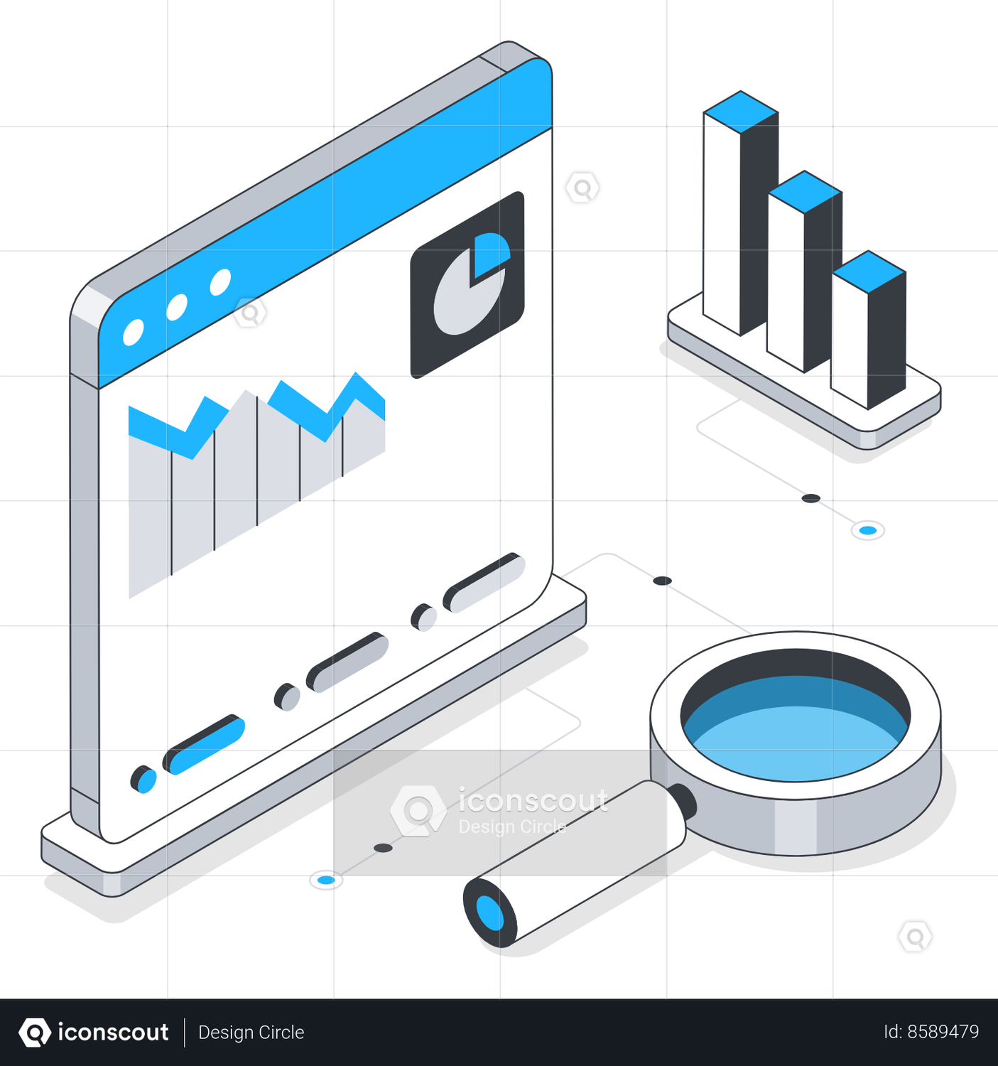 Data Analytics Animation by Design Circle | LottieFiles