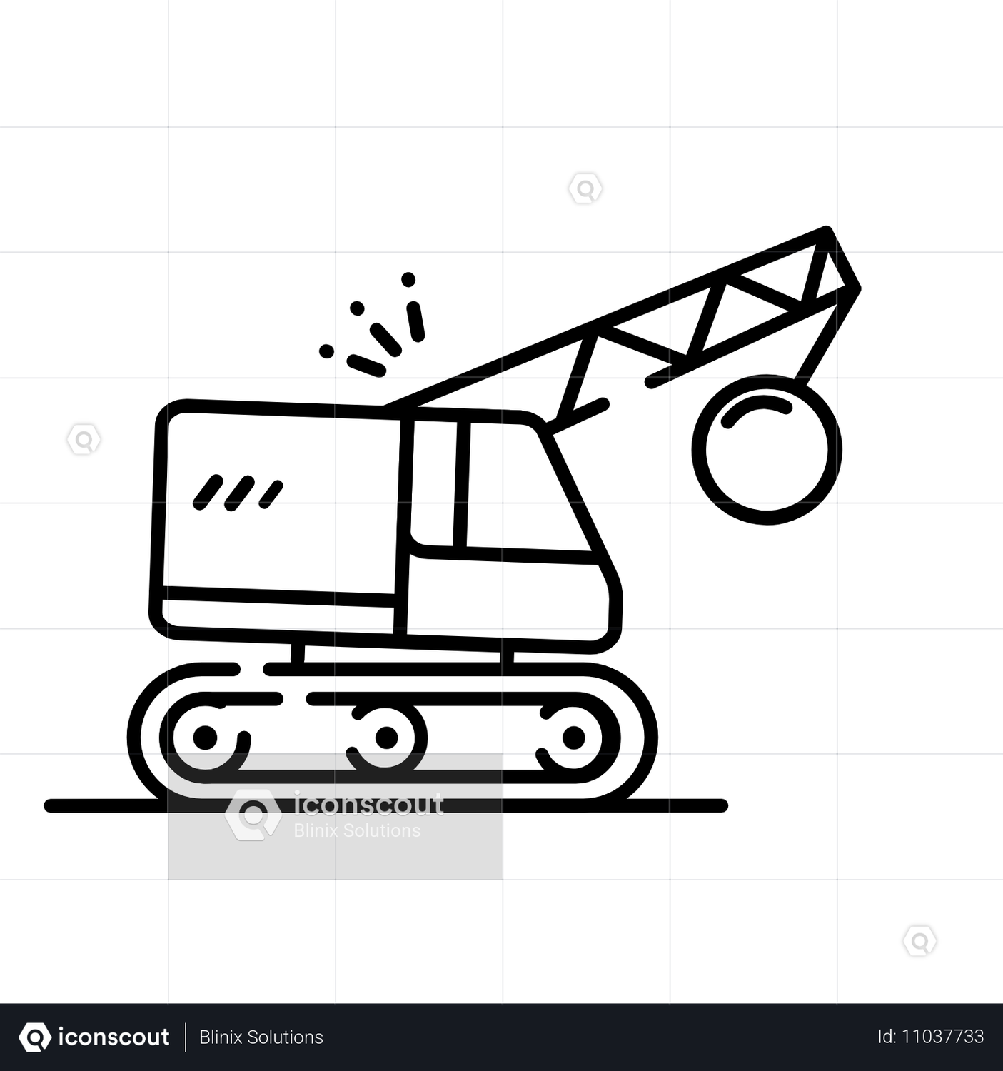 Demolishing Animation By Blinix Solutions Lottiefiles