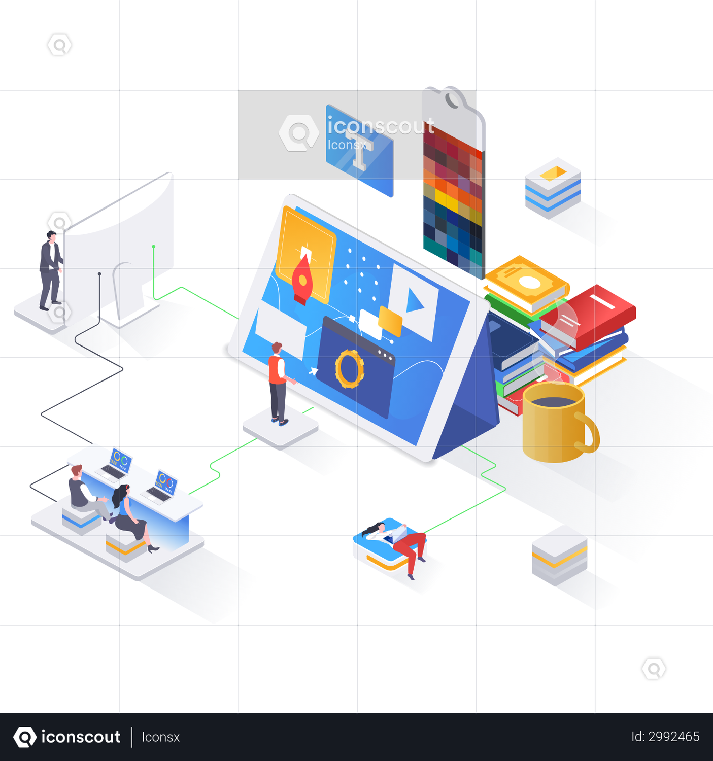 Designer Animation by Iconsx | LottieFiles