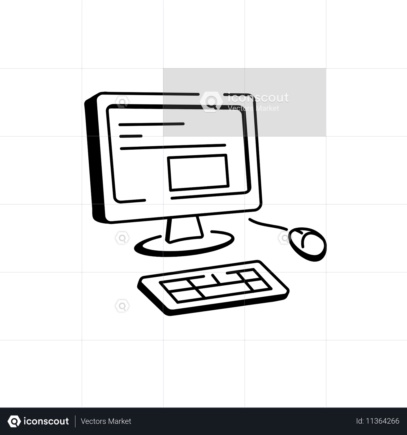 Desktop Computer Animation by Vectors Market | LottieFiles