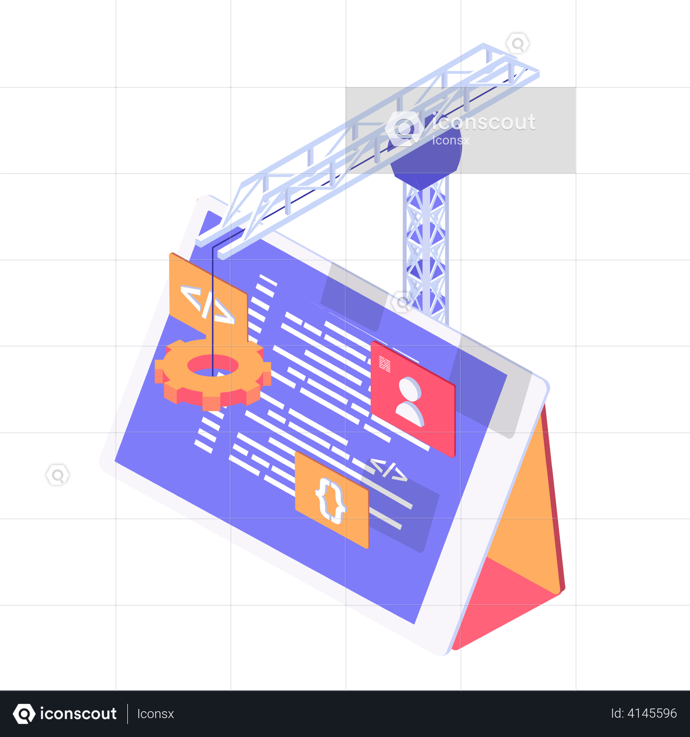 Developing program Animation by Iconsx | LottieFiles