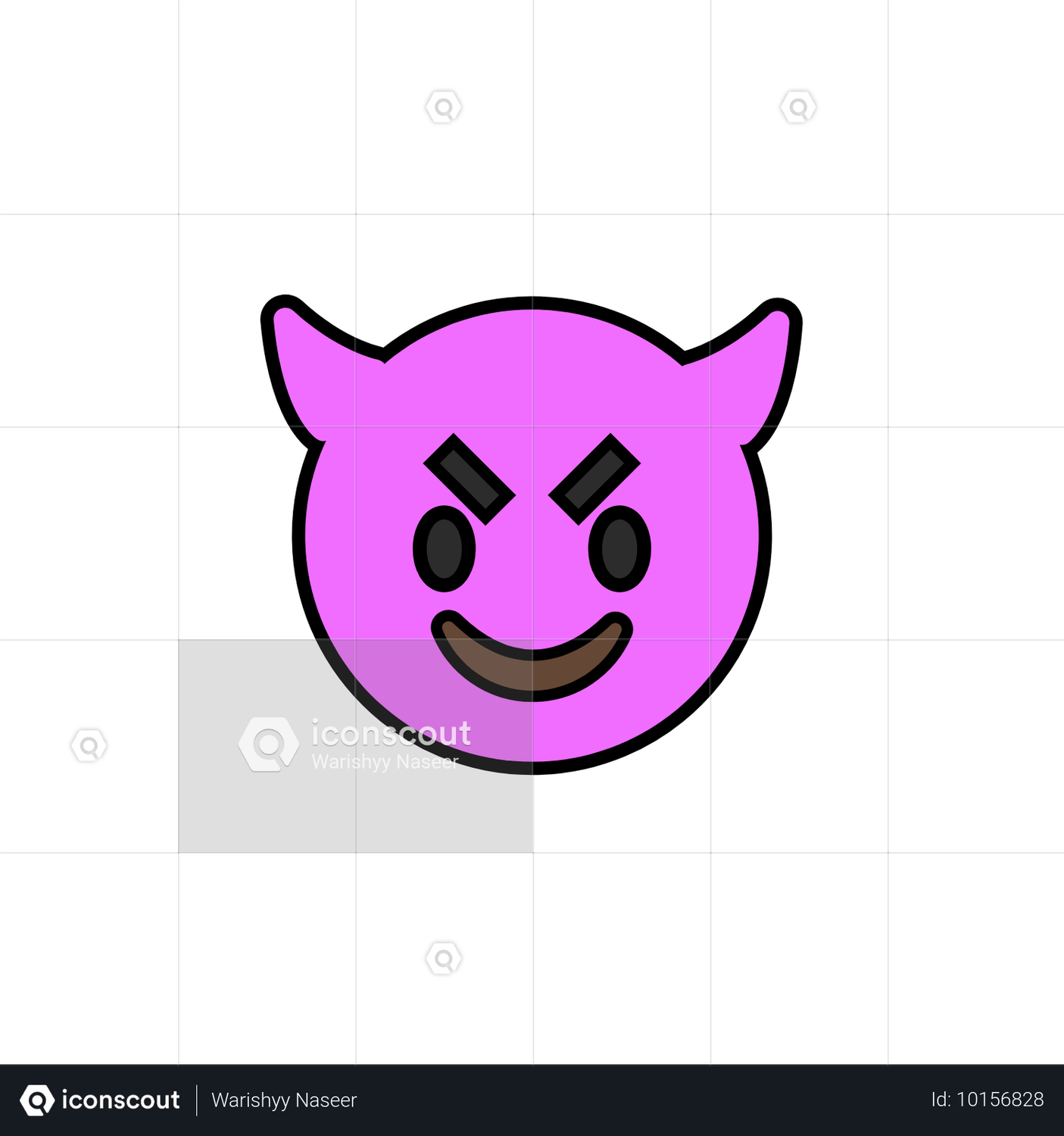 Devil Smile Emoji Animation by Warishyy Naseer | LottieFiles