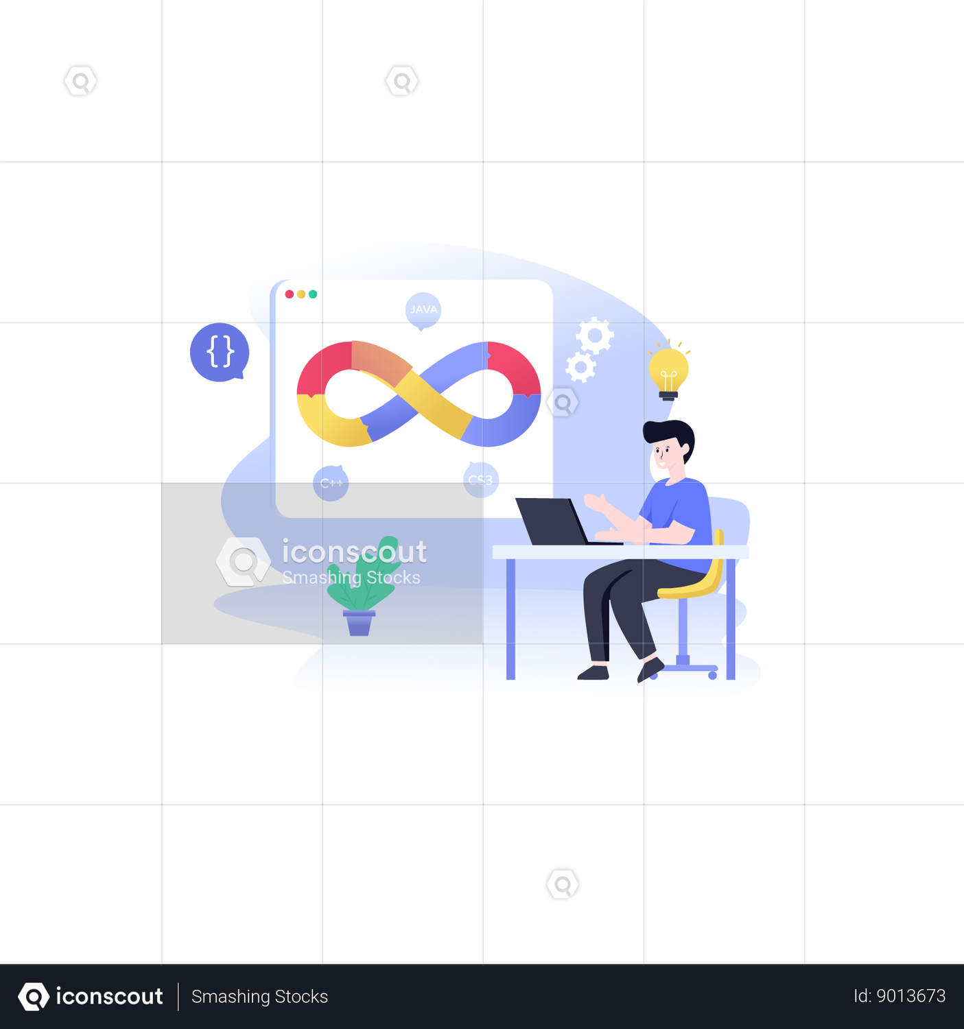 DevOps Engineer Animation by Smashing Stocks | LottieFiles