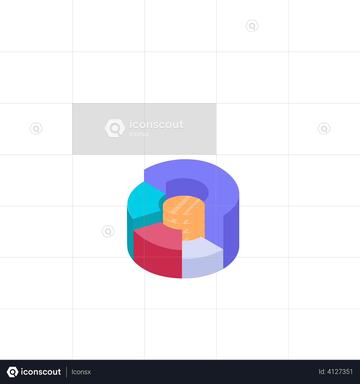 Animation diagramme rond par Iconsx | LottieFiles
