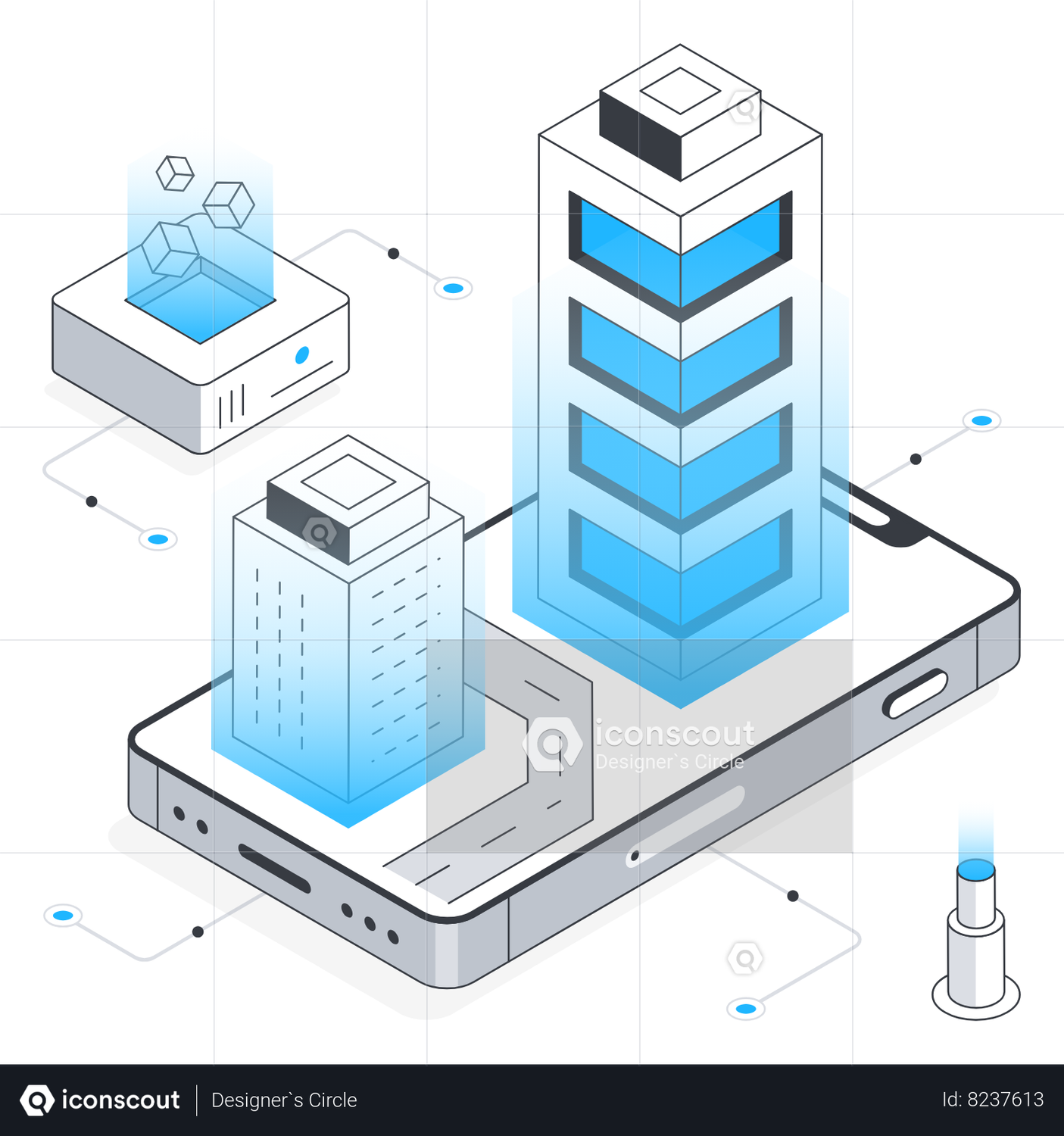Digital Twin Animation by Design Circle | LottieFiles