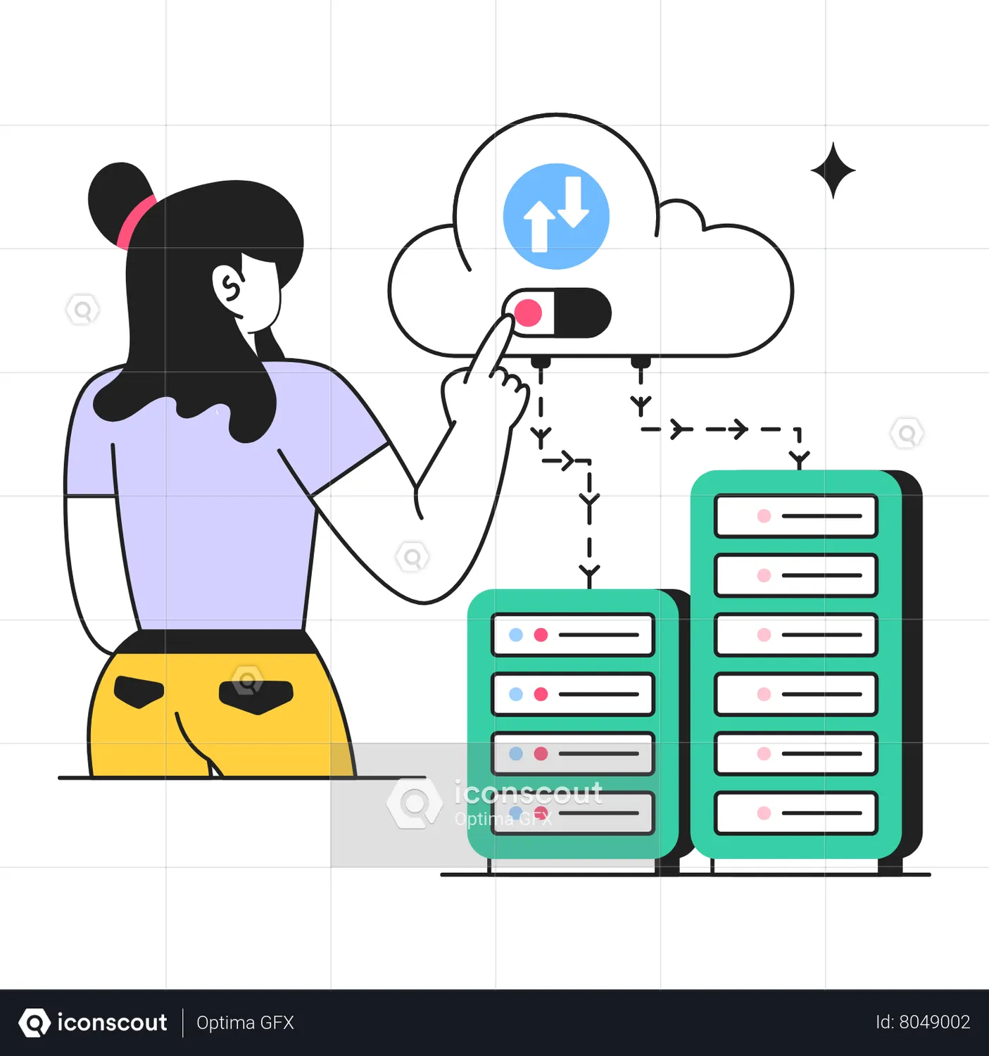Distributed Database Animation - Free Download Network & Communication ...