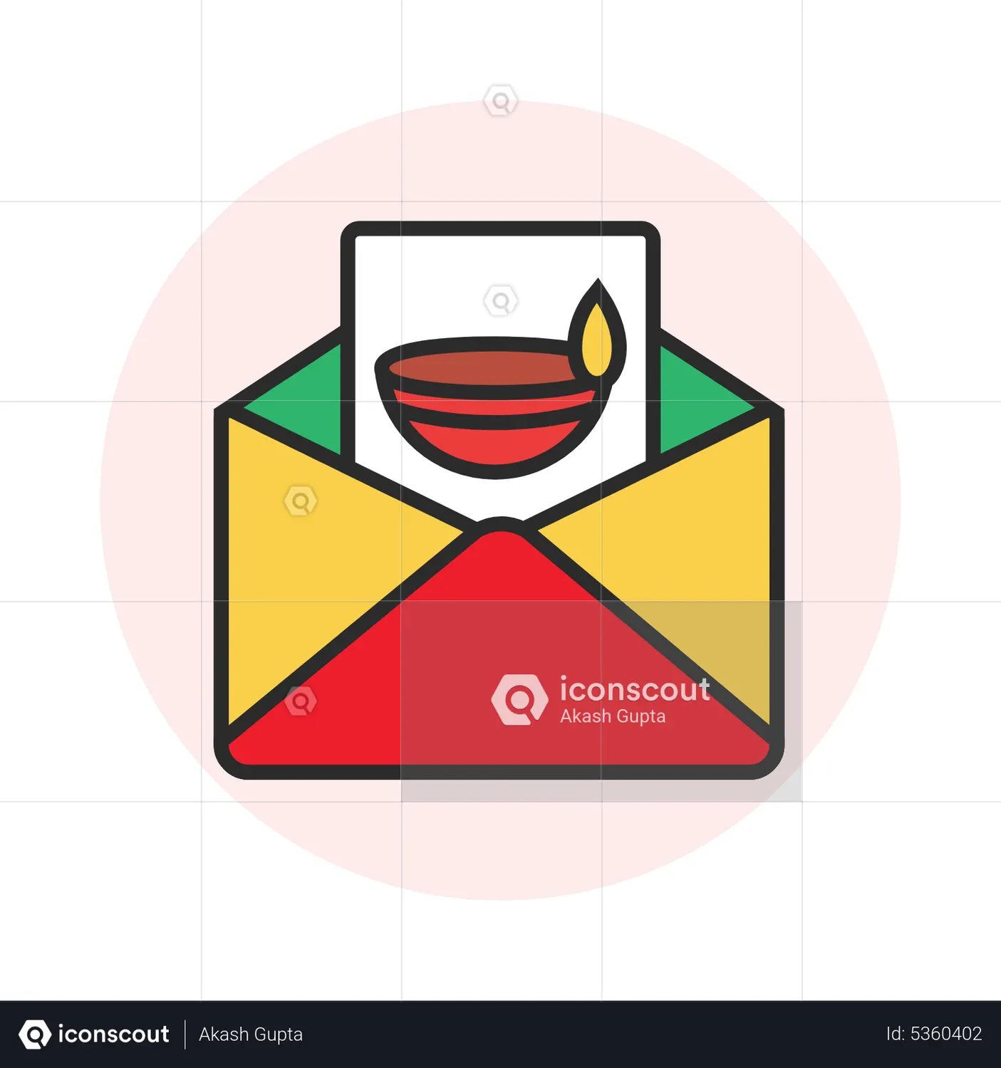 Diwali Massage Animated Icon Download In Json Lottie Or Mp4 Format