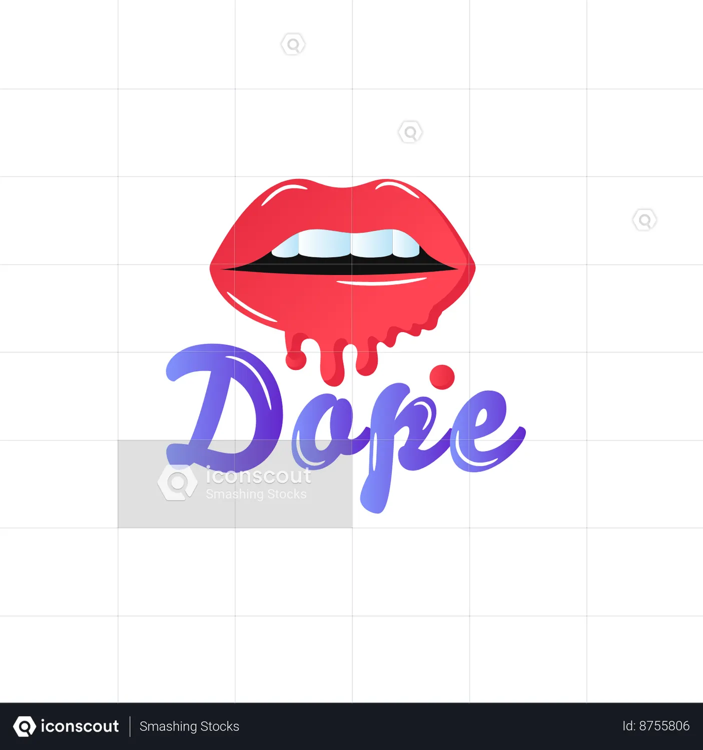 Dope Animated Icon download in JSON, LOTTIE or MP4 format