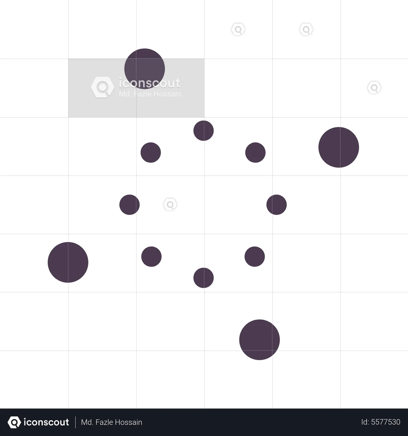 Dots Loader Animated Icon download in JSON, LOTTIE or MP4 format
