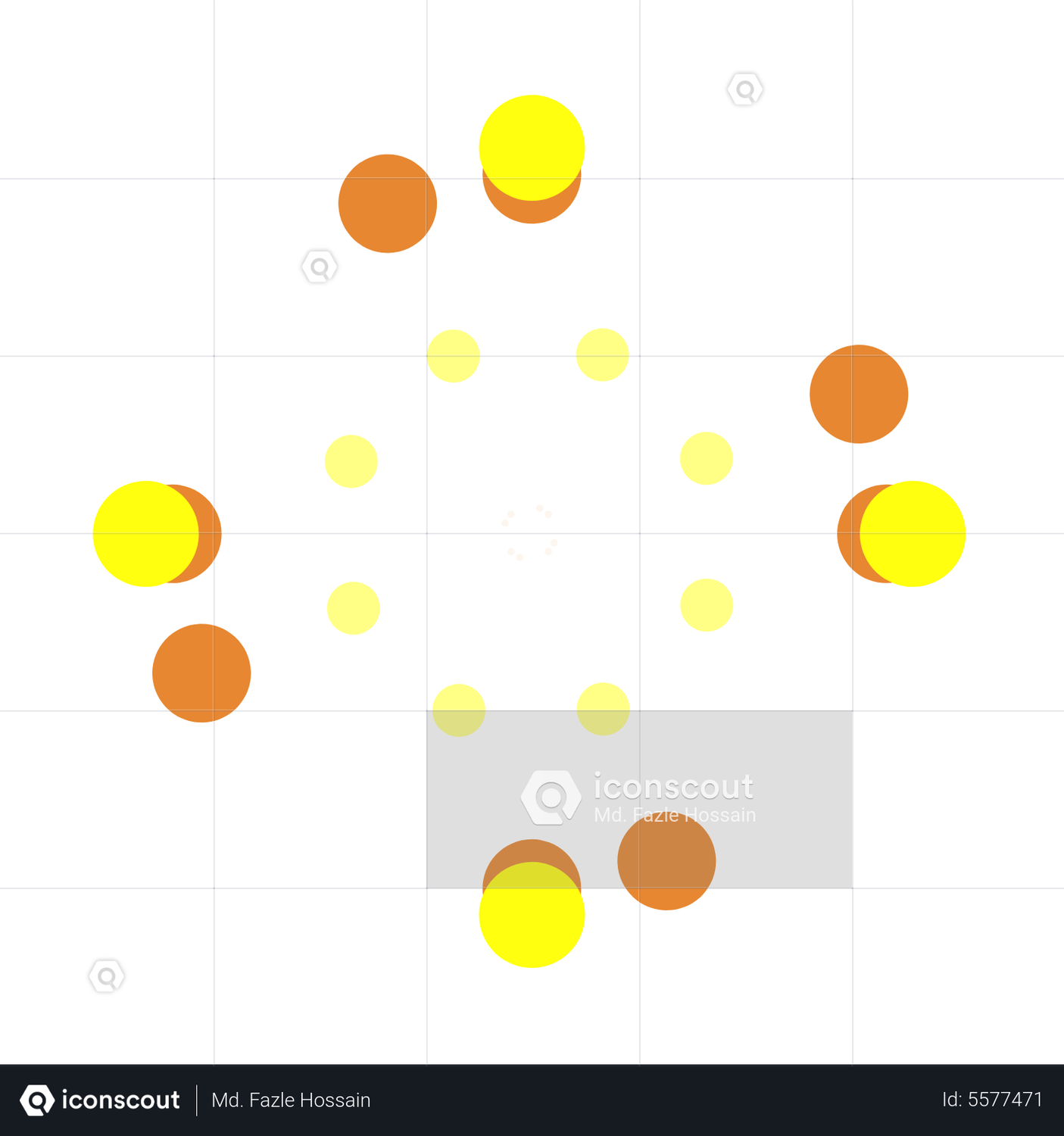 Dots Loader Animation by Md. Fazle Hossain | LottieFiles