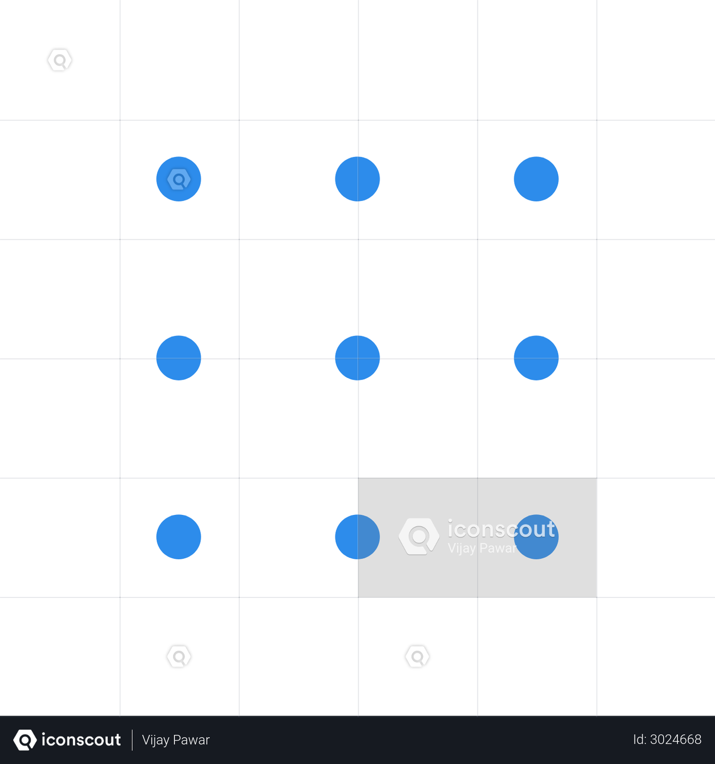 Dots Loader Rise And Fall Animation by Vijay Pawar | LottieFiles
