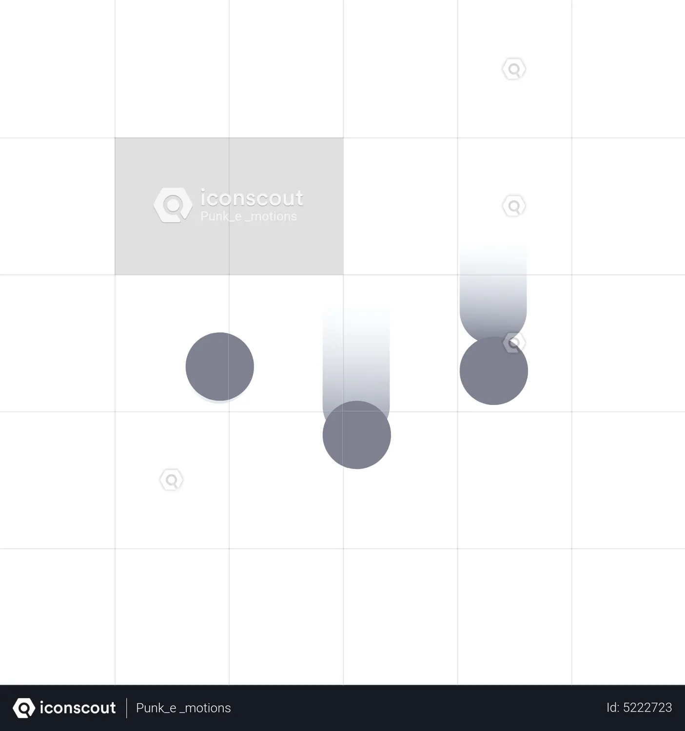 Dots Loading Animated Icon download in JSON, LOTTIE or MP4 format