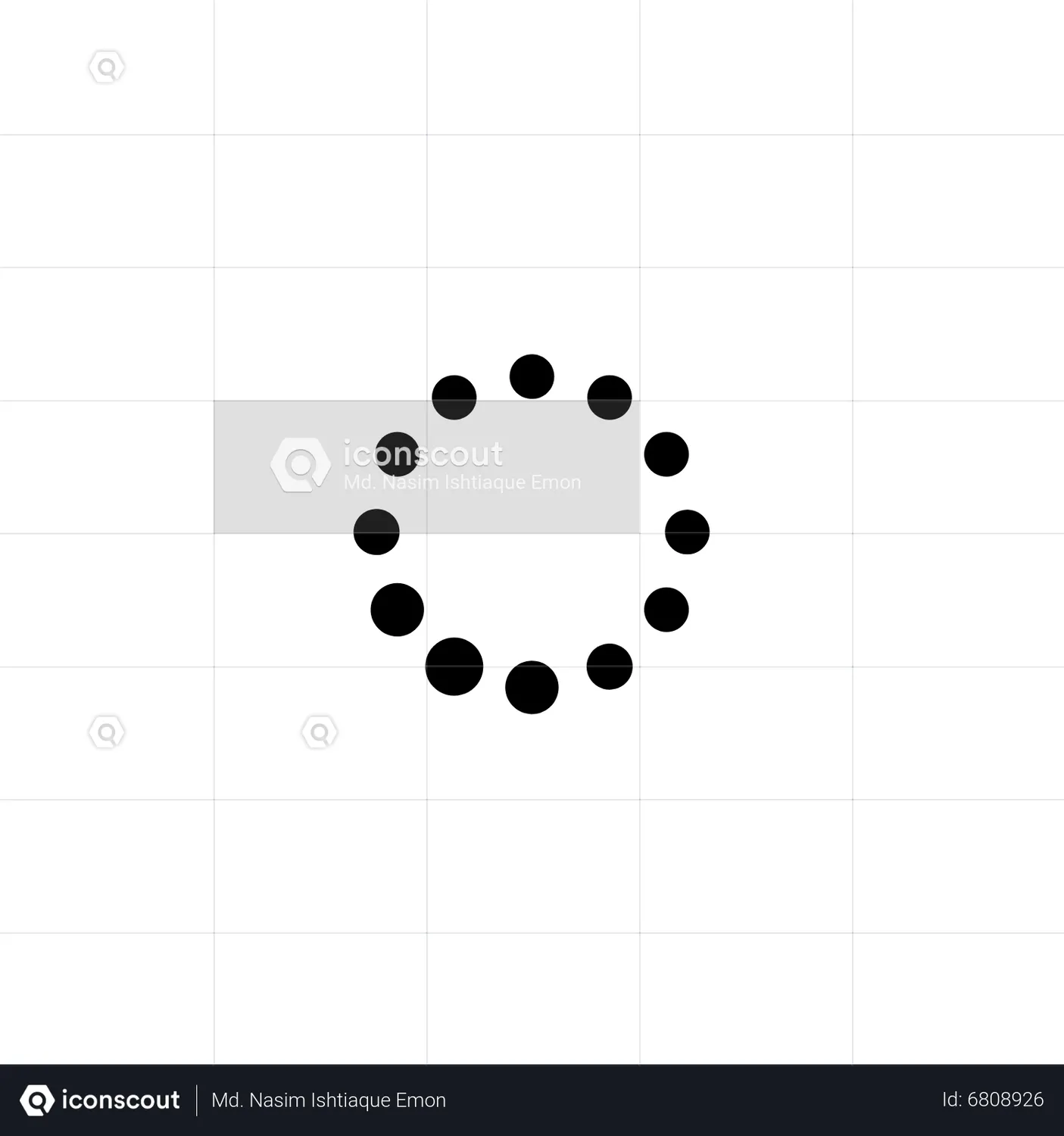 Dotted-Circle Loader Animated Icon - Free Download User Interface Animated Icons | IconScout